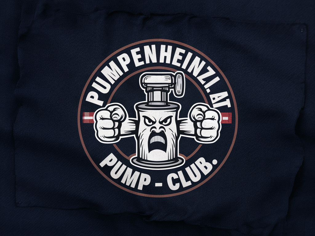 Masculine, Playful, Pump Industry Logo Design for PUMPENHEINZI ...