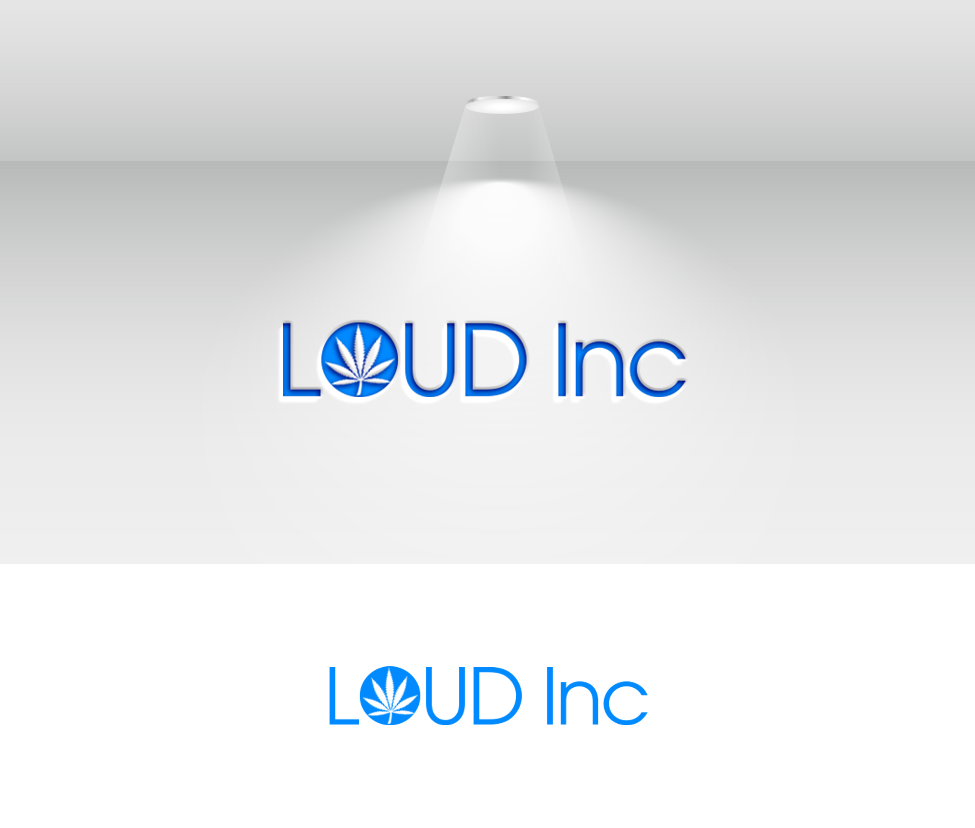 Elegant, Playful Logo Design for LOUD Inc by Haaby | Design #32755595