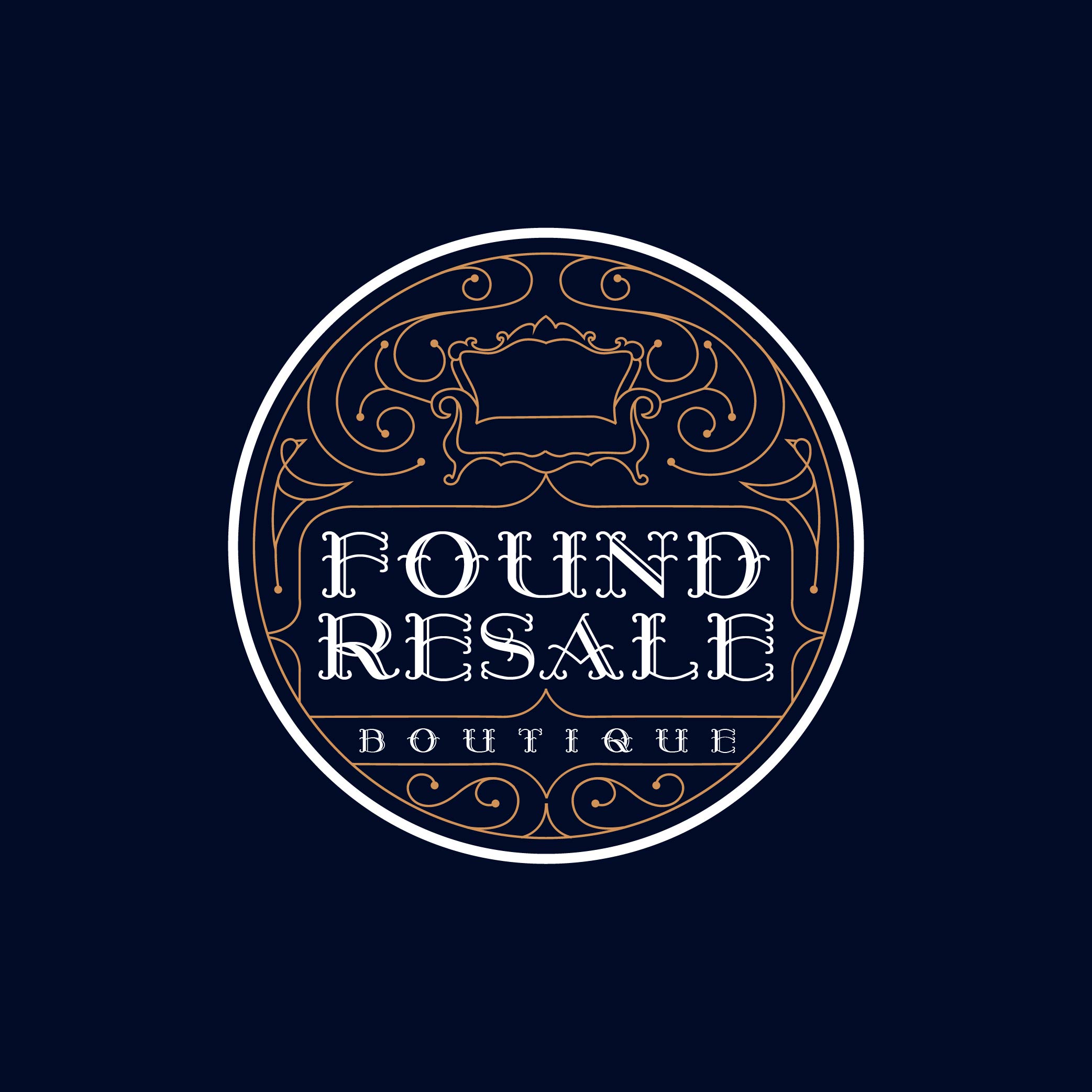 Logo Design for Found Resale Boutique by DesignFriday | Design #32726592