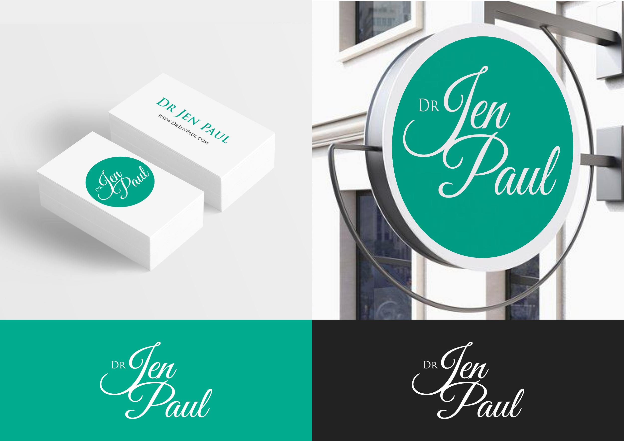 Serious, Professional, Mental Health Therapy Logo Design for Dr Jen ...