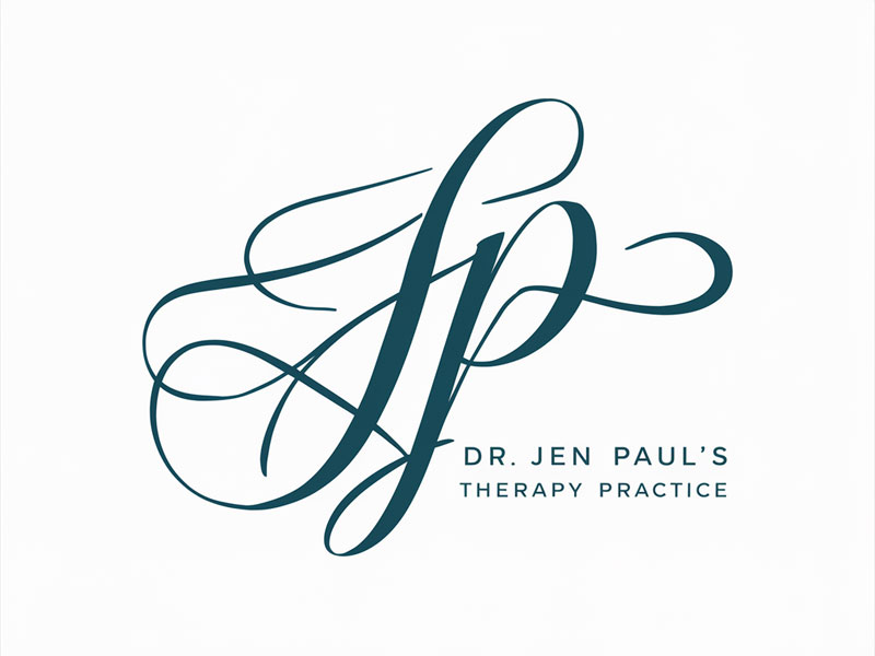 Serious, Professional, Mental Health Therapy Logo Design for Dr Jen ...