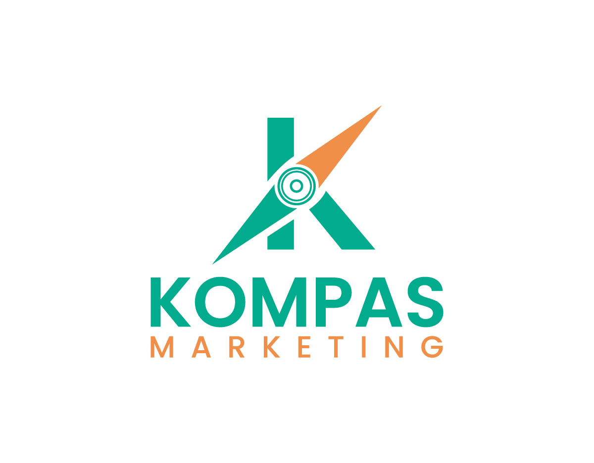 Professional, Bold, Digital marketing Logo Design for Kompas Marketing ...