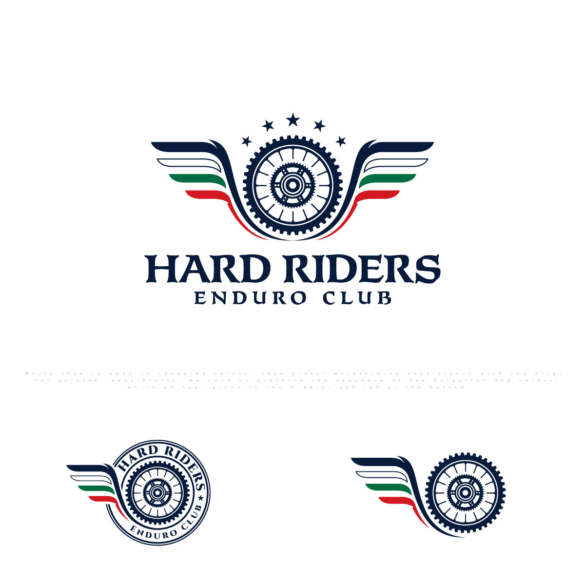 Masculine, Bold, motorcycling Logo Design for Hard Riders, ENDURO Club ...