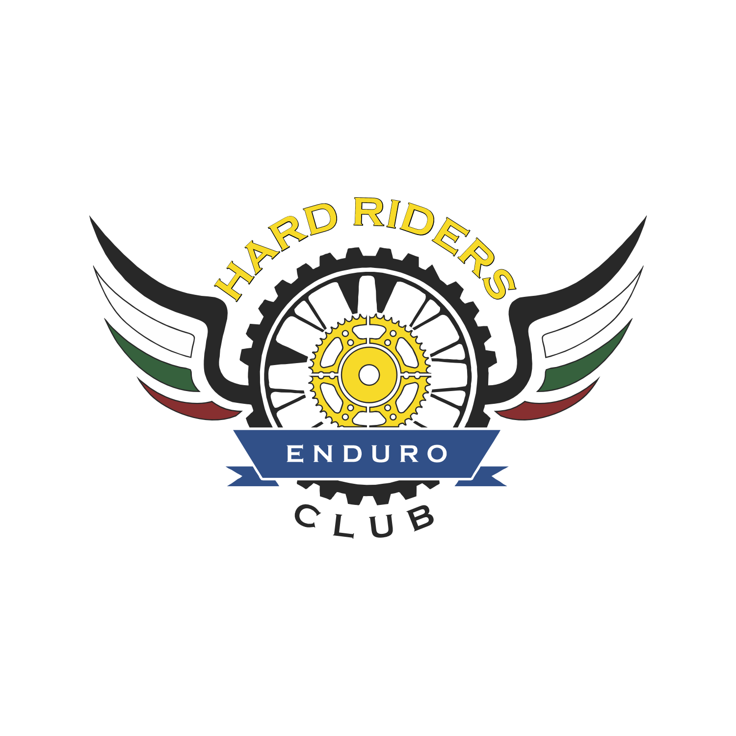 Masculine, Bold, motorcycling Logo Design for Hard Riders, ENDURO Club ...