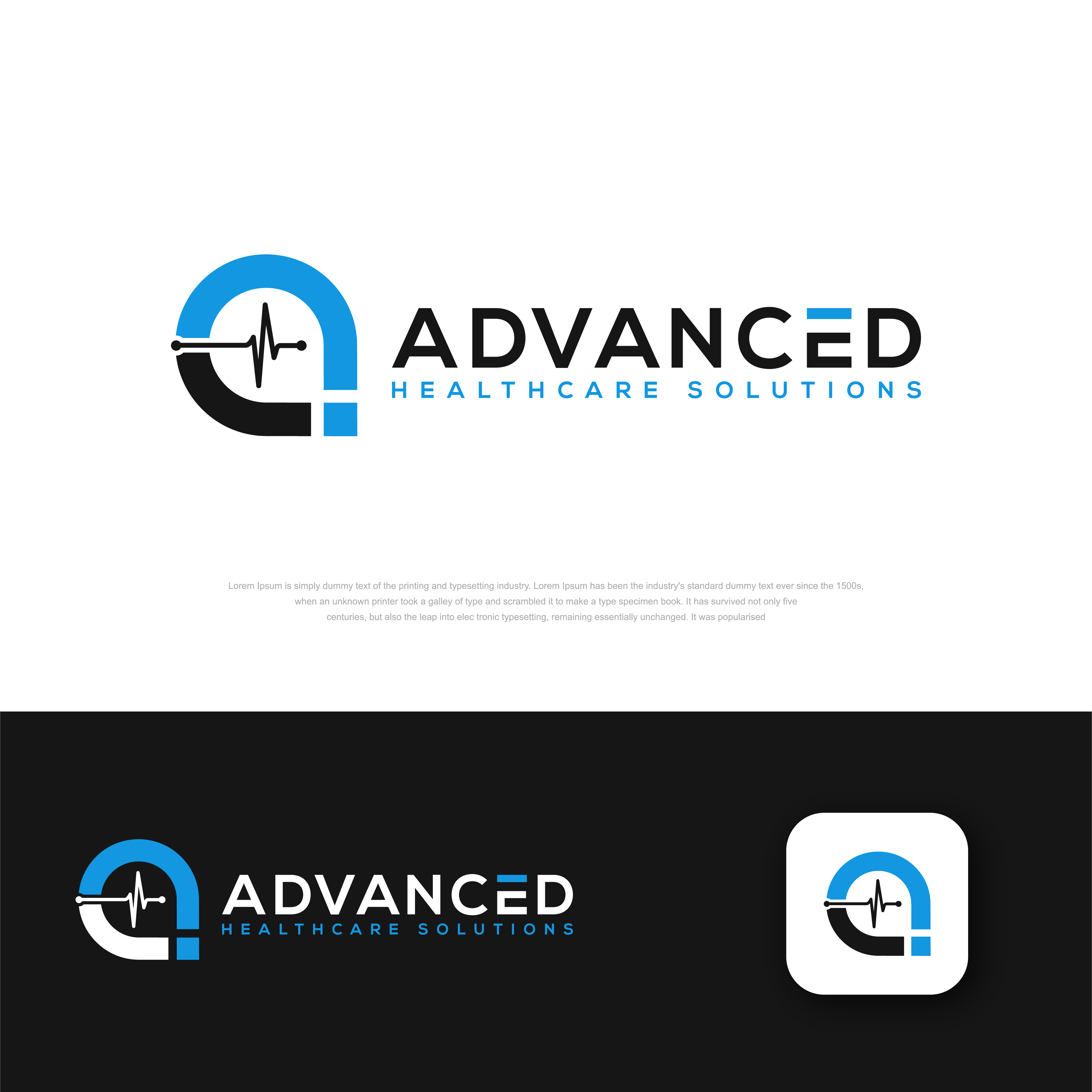 Serious, Professional, Healthcare Logo Design for Advanced Healthcare ...