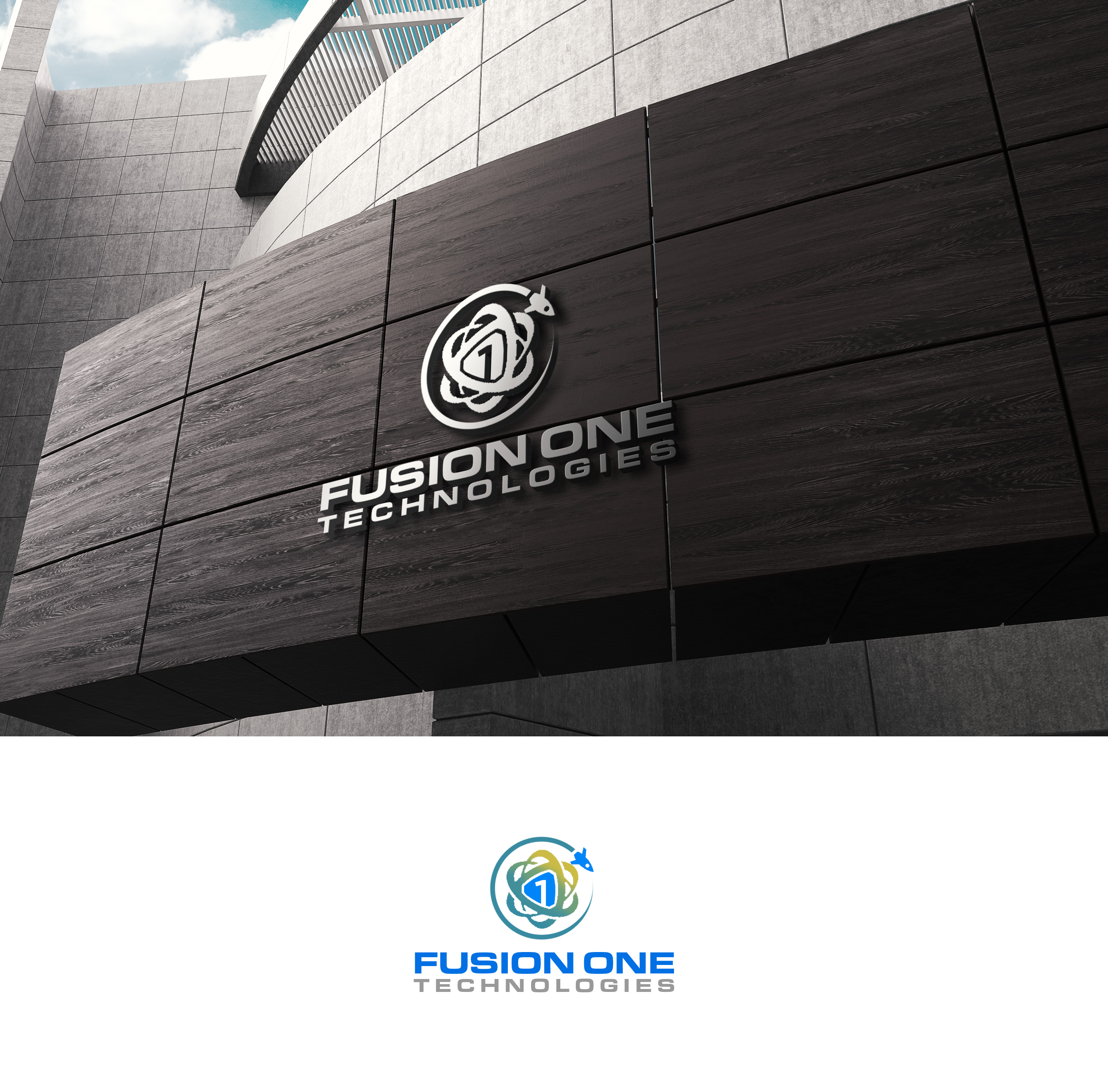 Bold, Modern, Healthcare Logo Design for Fusion One Technologies by AliArts | Design #32732649