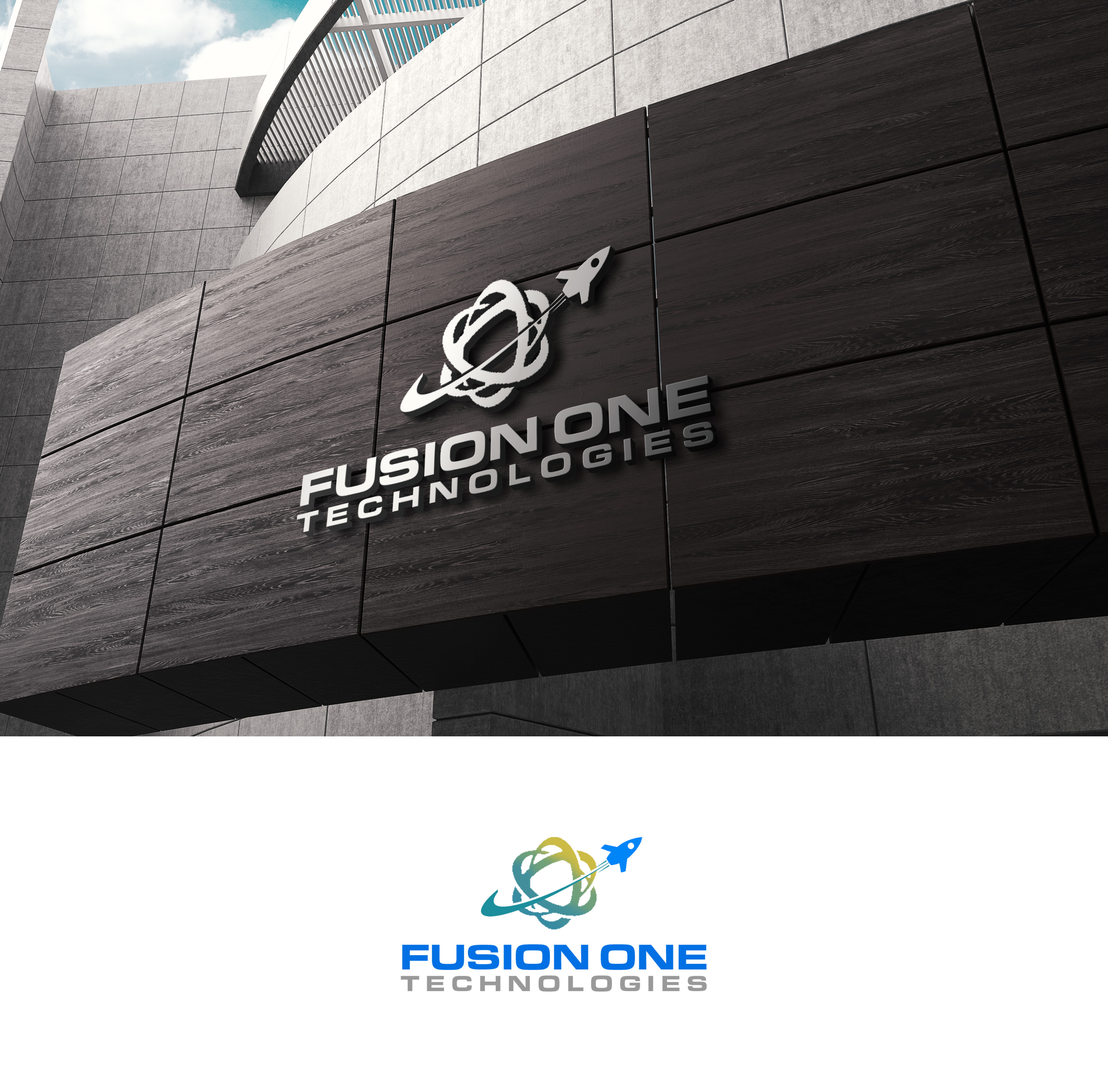 Bold, Modern, Healthcare Logo Design for Fusion One Technologies by AliArts | Design #32732650
