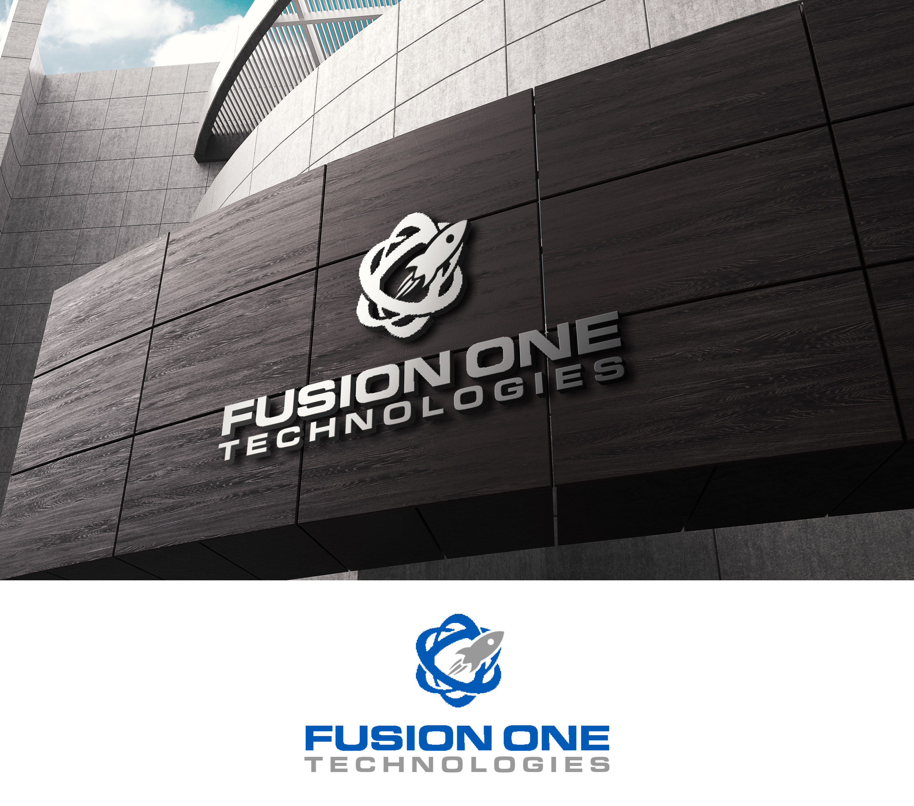 Bold, Modern, Healthcare Logo Design for Fusion One Technologies by ...