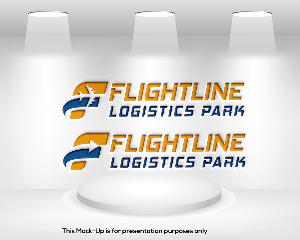 Logo Design for Flightline Logistics Park by Bruse R | Design #32735029
