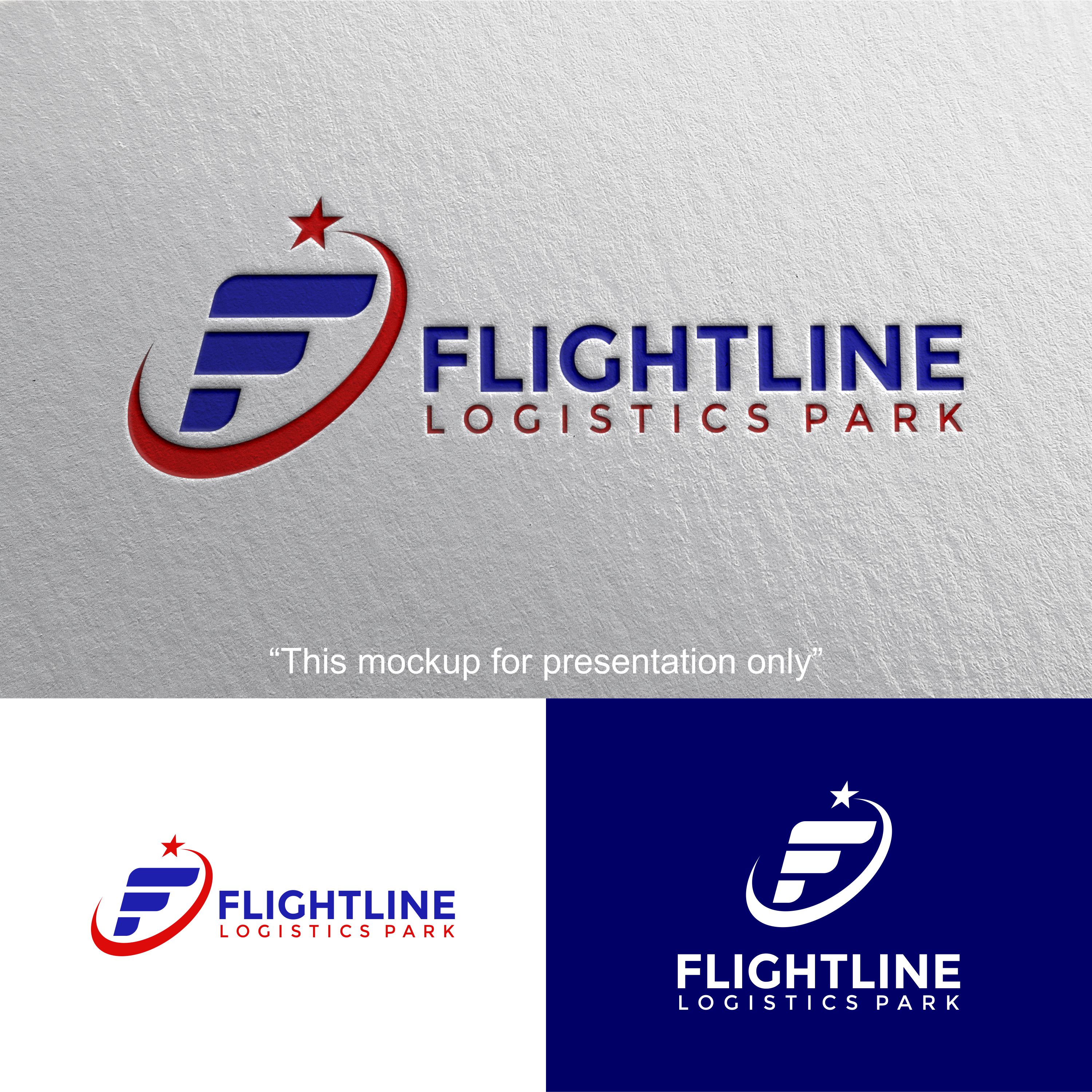 Logo Design for Flightline Logistics Park by dhanuboy | Design #32734996