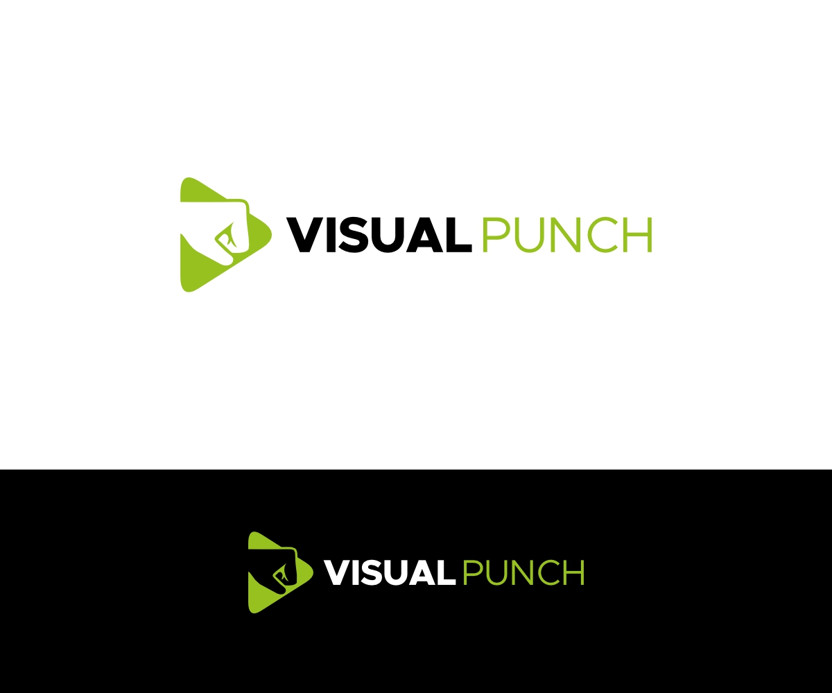 Serious, Modern, Video Production Logo Design for Visual Punch by K ...