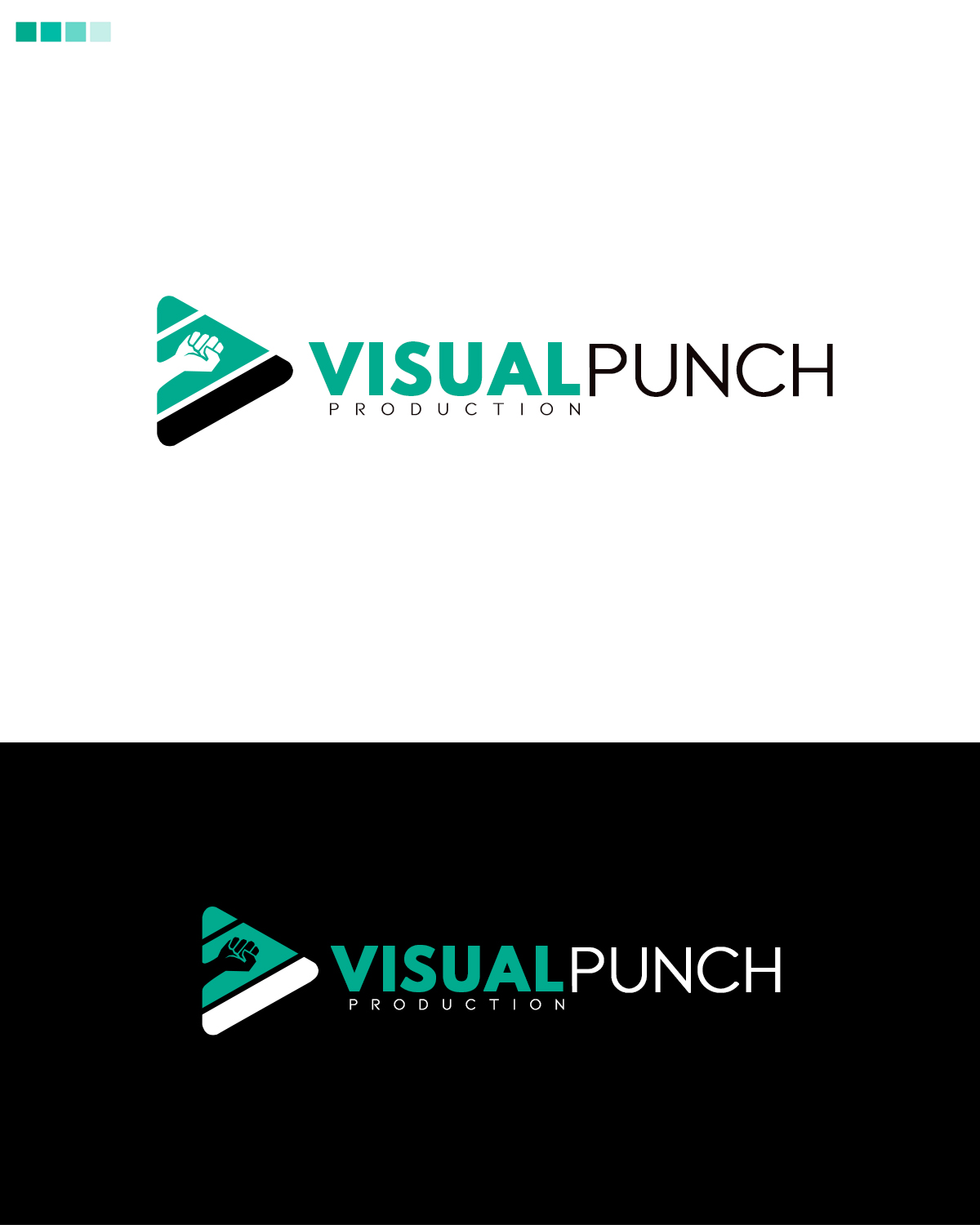 Serious, Modern, Video Production Logo Design for Visual Punch by ...