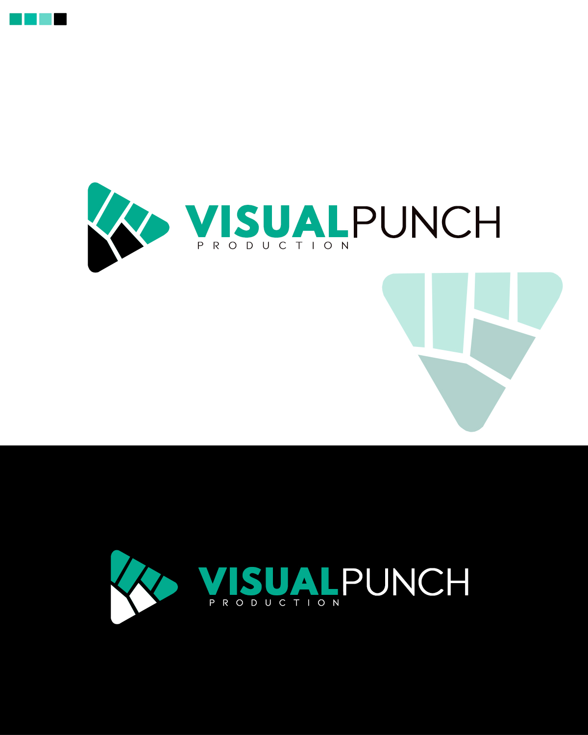 Serious, Modern, Video Production Logo Design for Visual Punch by ...
