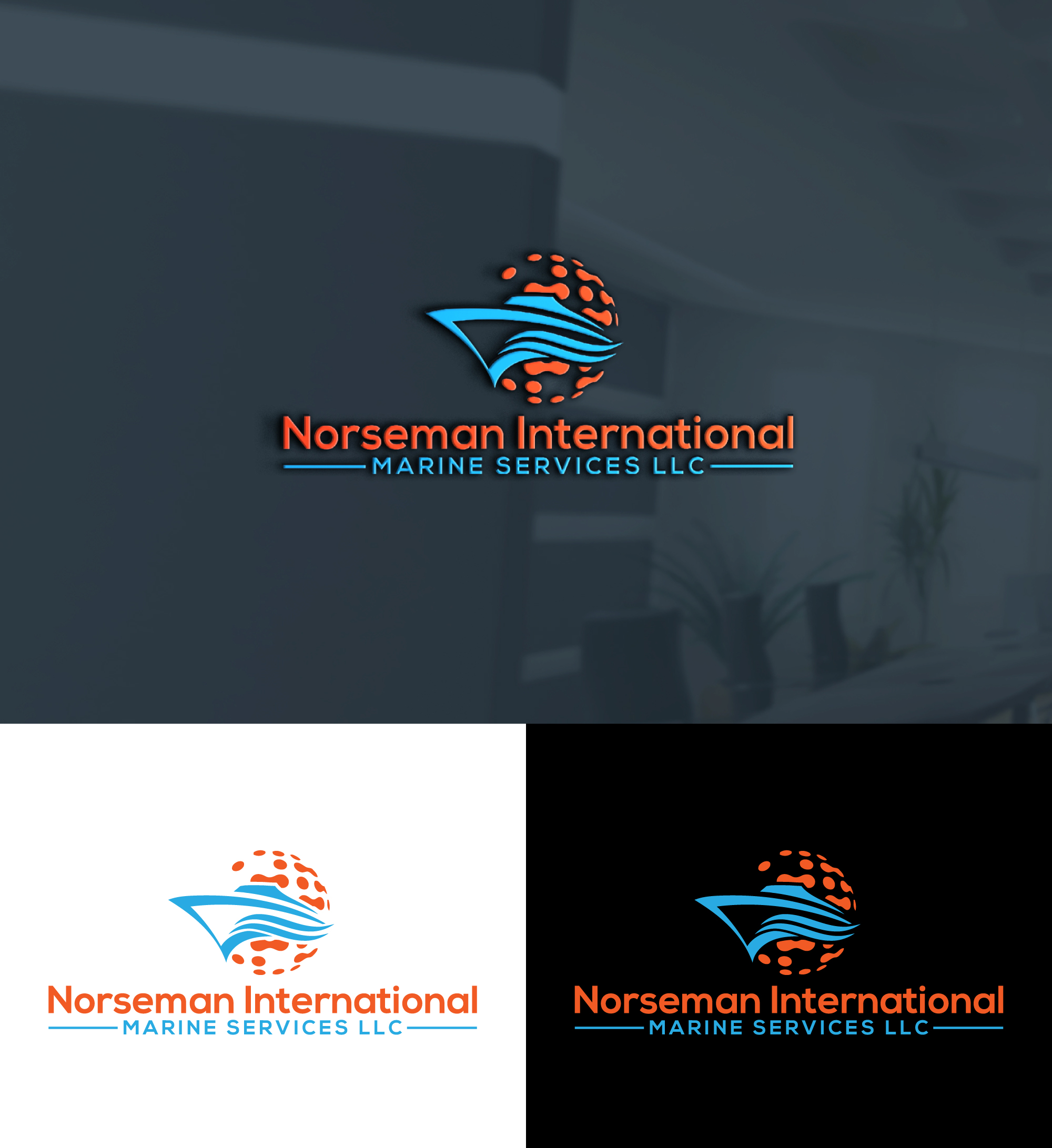 Logo Design for Norseman International Marine Services LLC by uzzal100 ...