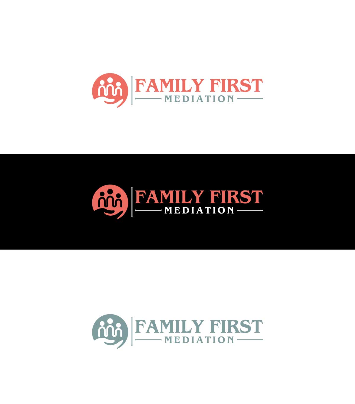 Logo Design for Family First Mediation by FIND SUCCESS | Design #32745236