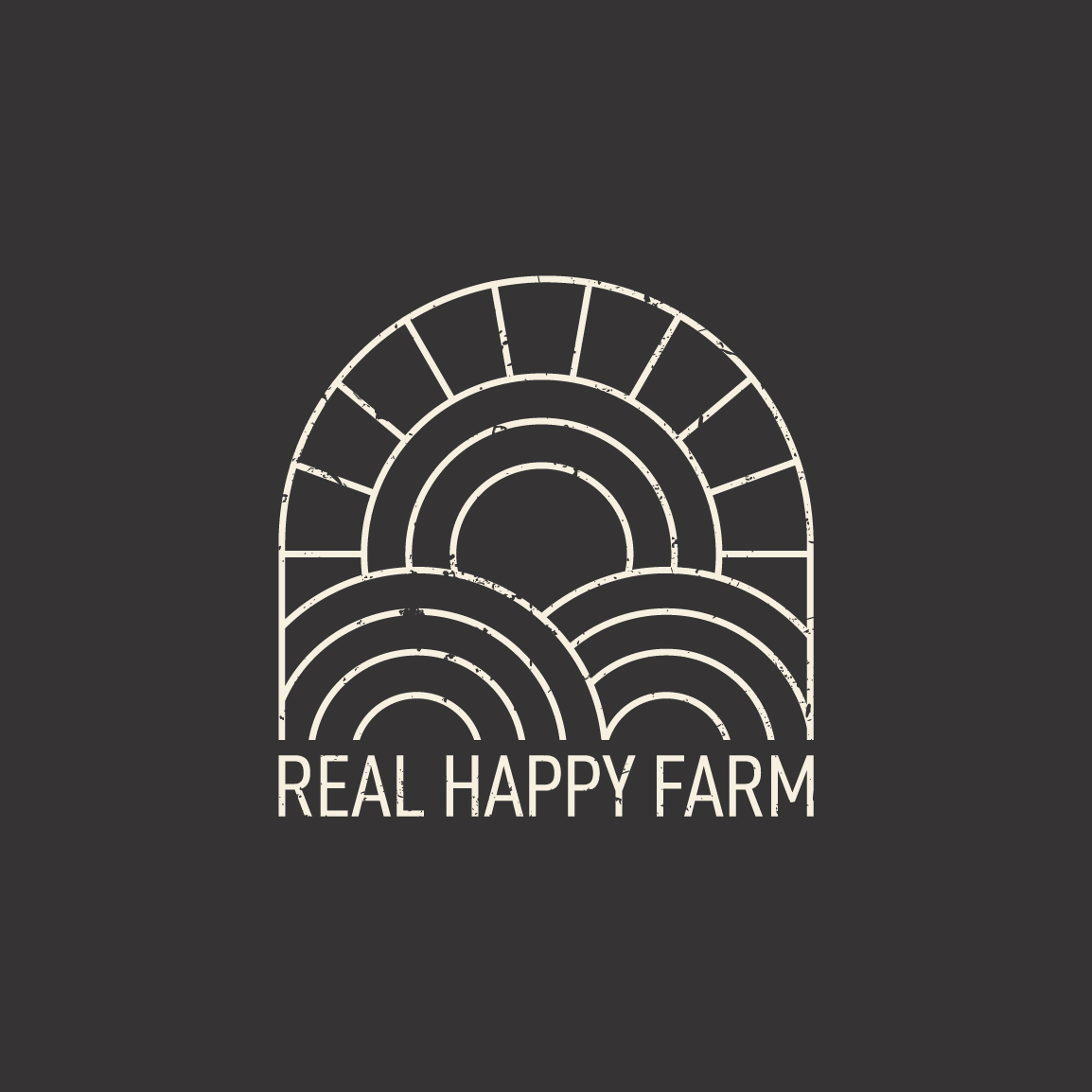 Elegant, Playful, farm Logo Design for Real Happy Farm by Fanol Ademi ...
