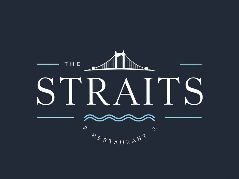 Upmarket, Elegant Logo Design for "The Straits" or just "Straits". It ...