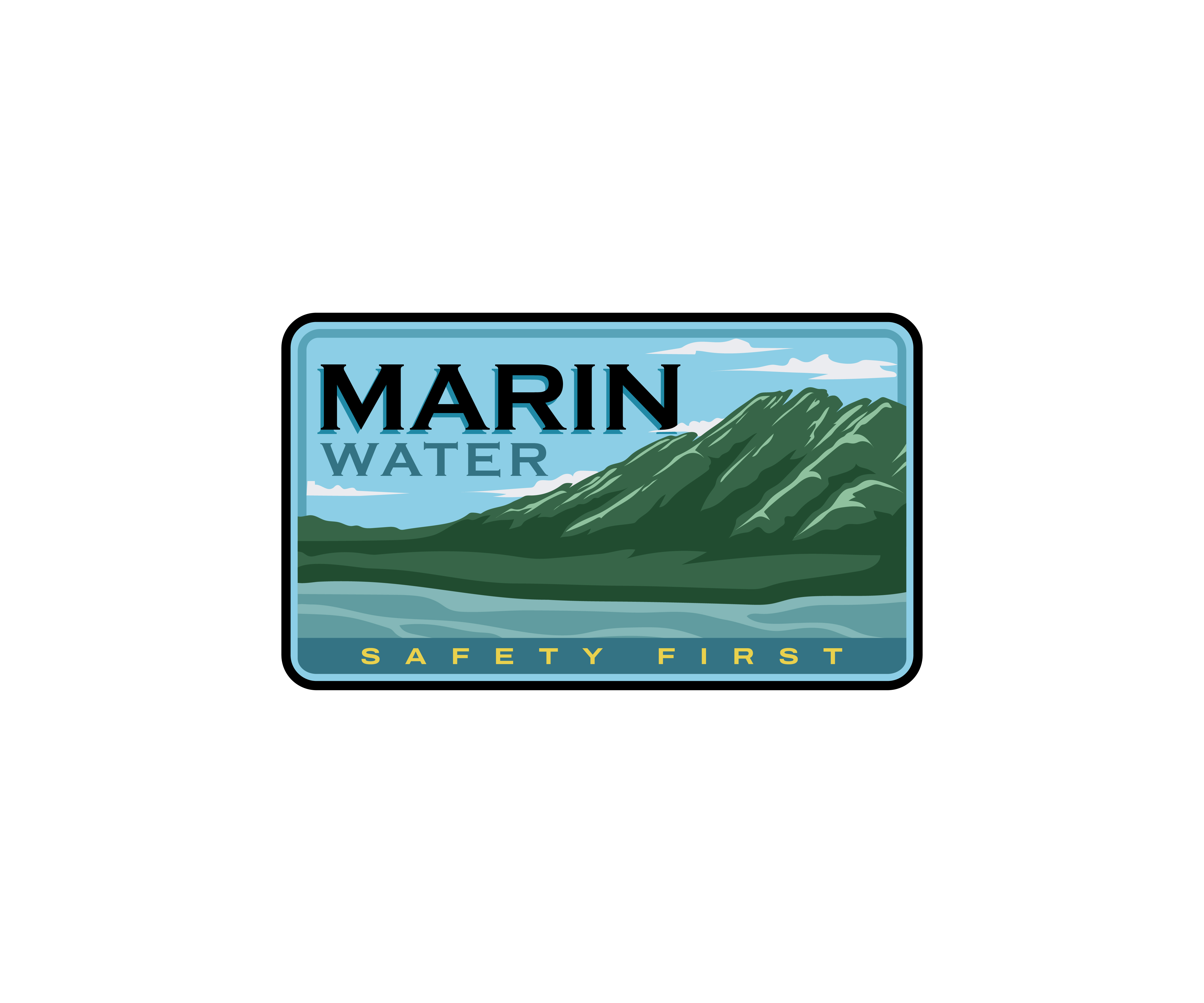 Playful, Personable, Water Utility Company Logo Design for Marin Water ...