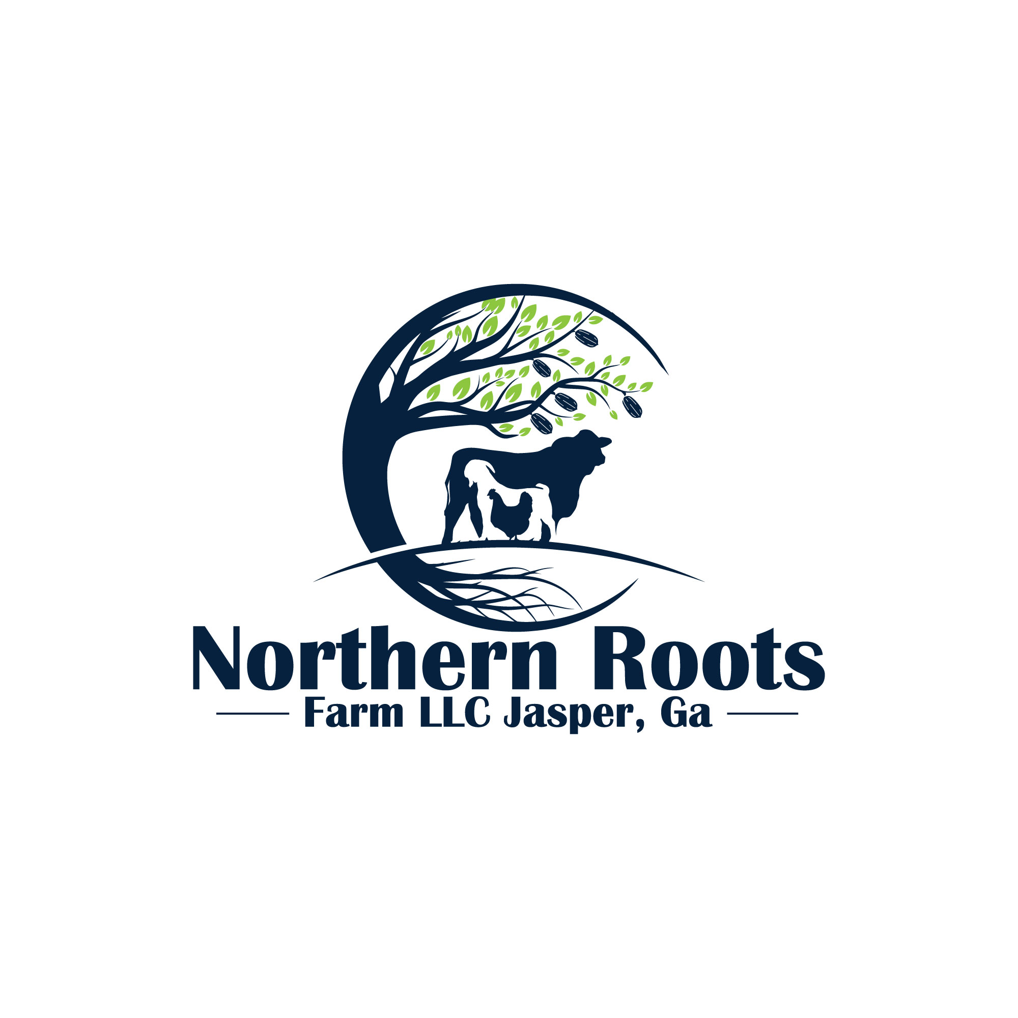 Playful, Modern, Agricultural Logo Design for Northern Roots Farm LLC ...