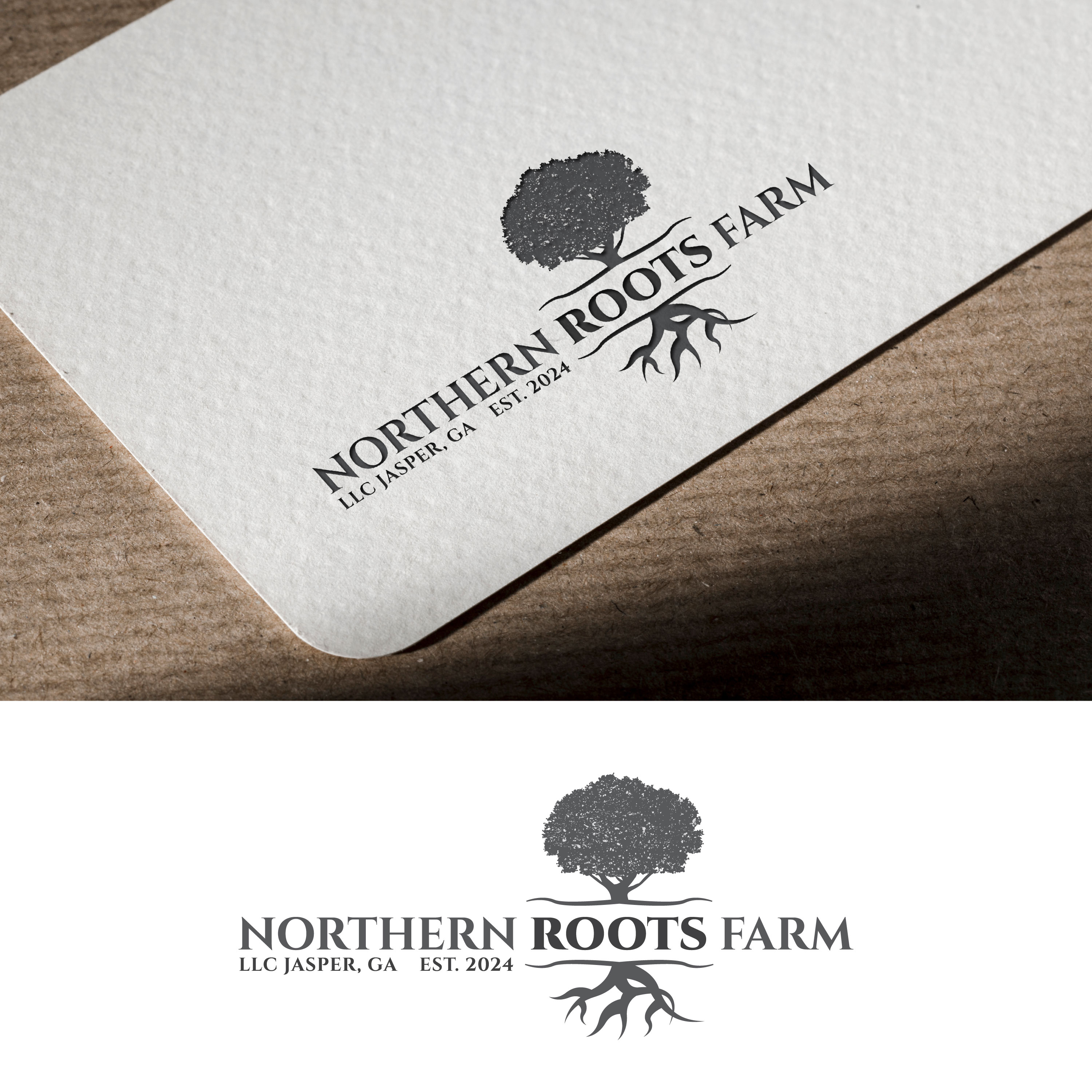 Playful, Modern, Agricultural Logo Design for Northern Roots Farm LLC ...