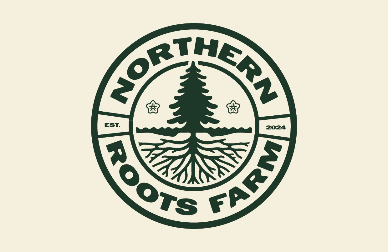 Playful, Modern, Agricultural Logo Design for Northern Roots Farm LLC ...