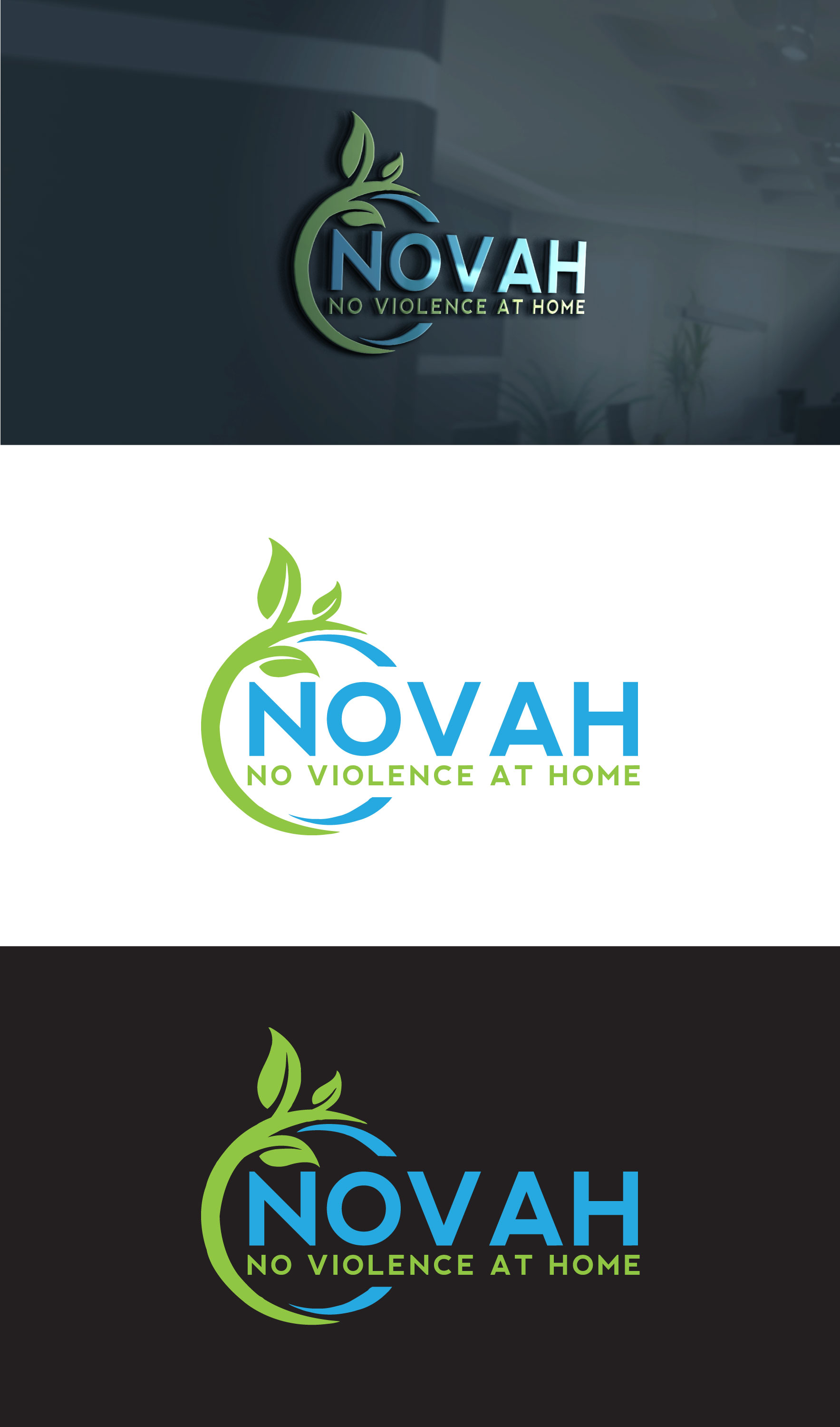 Serious, Modern Logo Design for Novah - tagline: No Violence At Home by ...