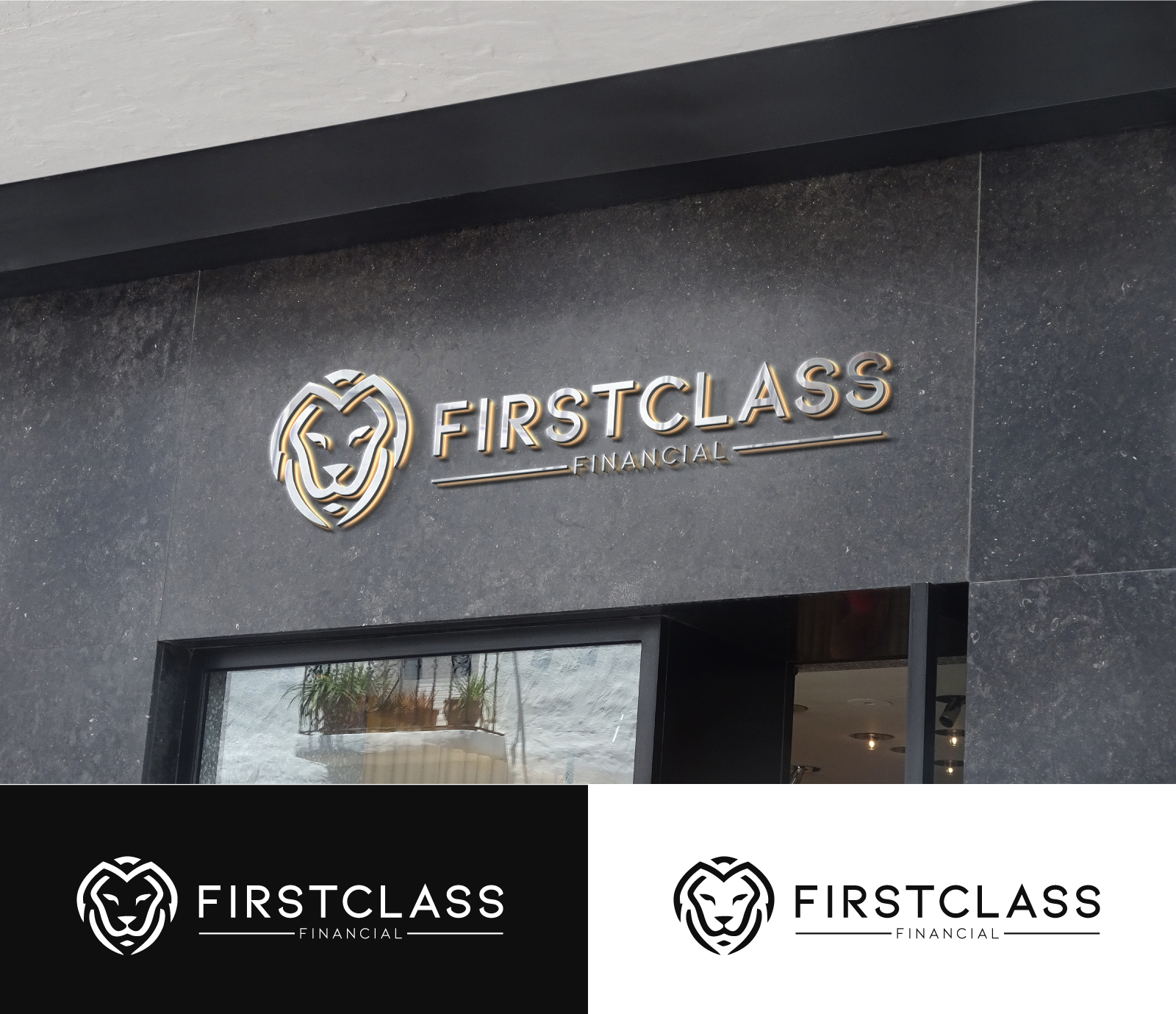 Elegant, Playful Logo Design for FirstClass Financial by Kristine Mae ...