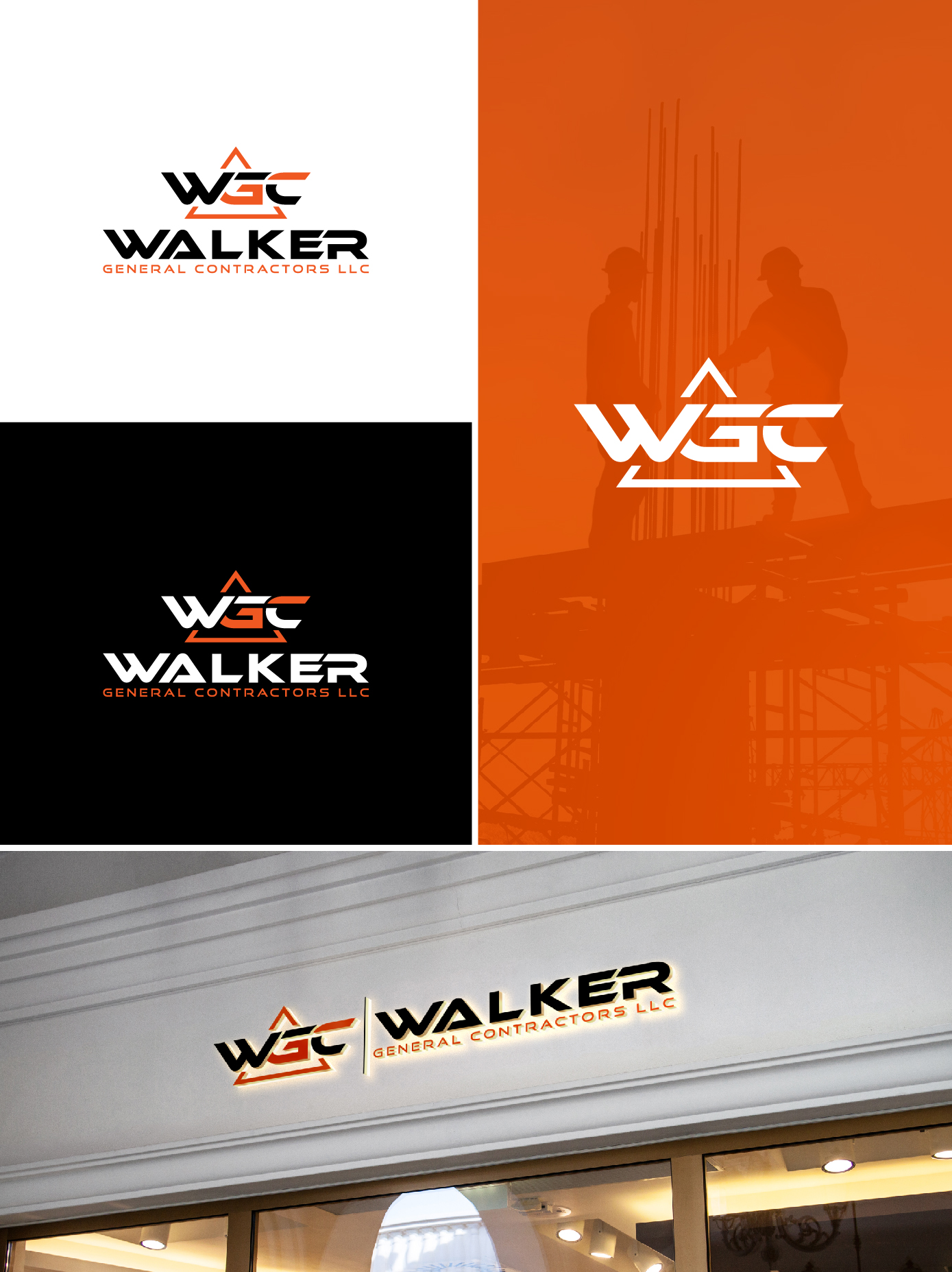 Elegant, Playful Logo Design for Walker General Contractors LLC by AL ...