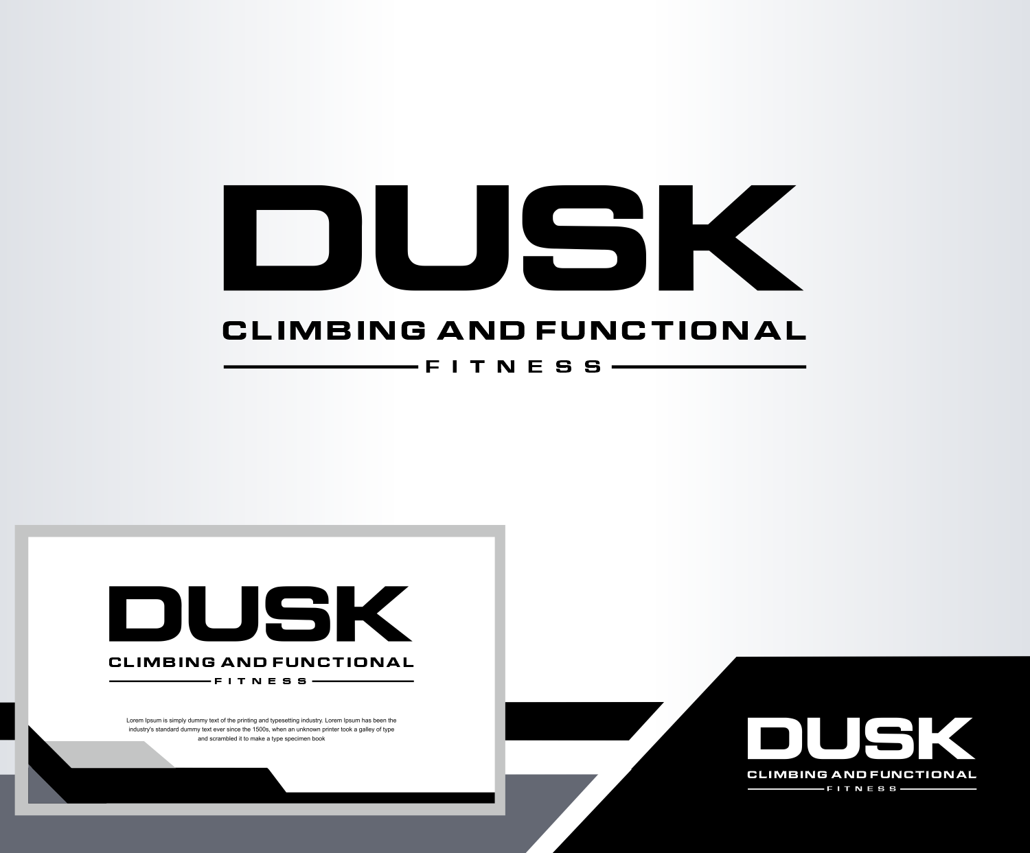Logo Design for Dusk Climbing and Functional Fitness by SOLIKINN DESIGN ...