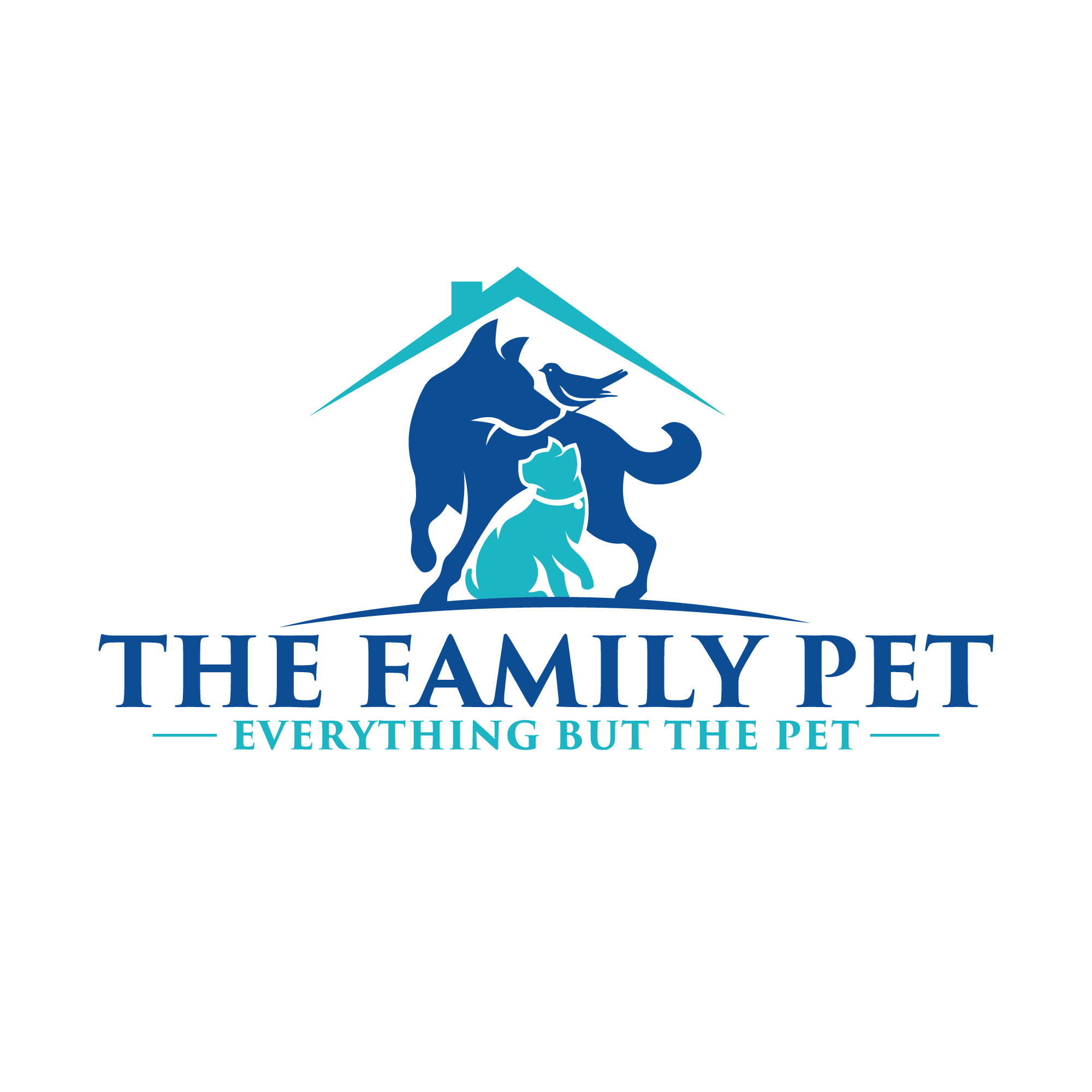 Playful, Modern, Pet Store / Retail Logo Design for The Family Pet ...