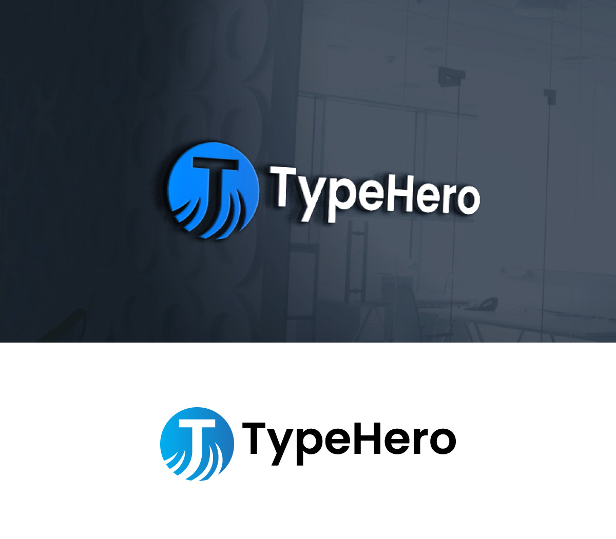 Logo Design for TypeHero by AH-Design | Design #32761305