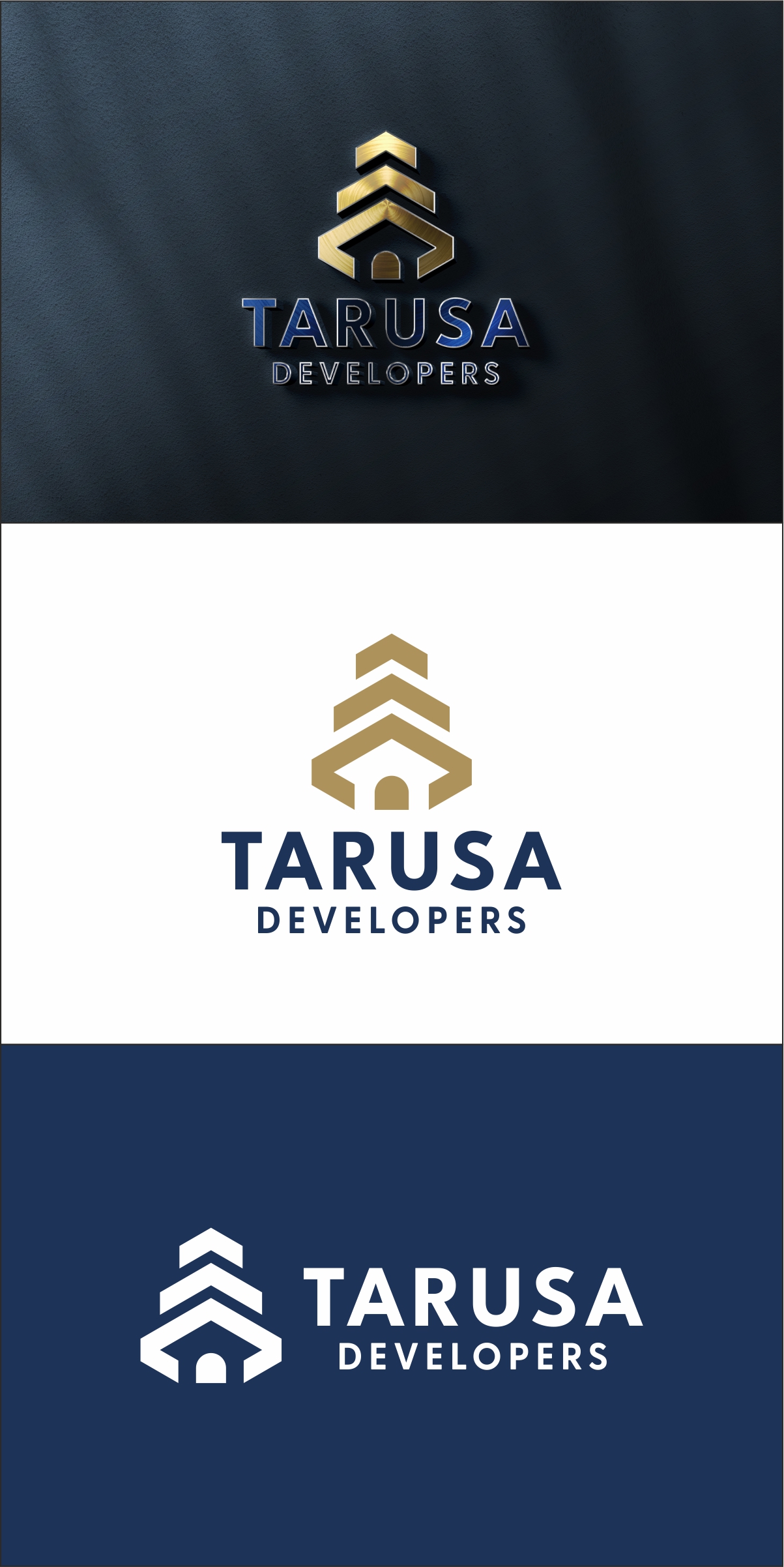 Logo Design for Tarusa Developers by Robert Macwan | Design #32798327
