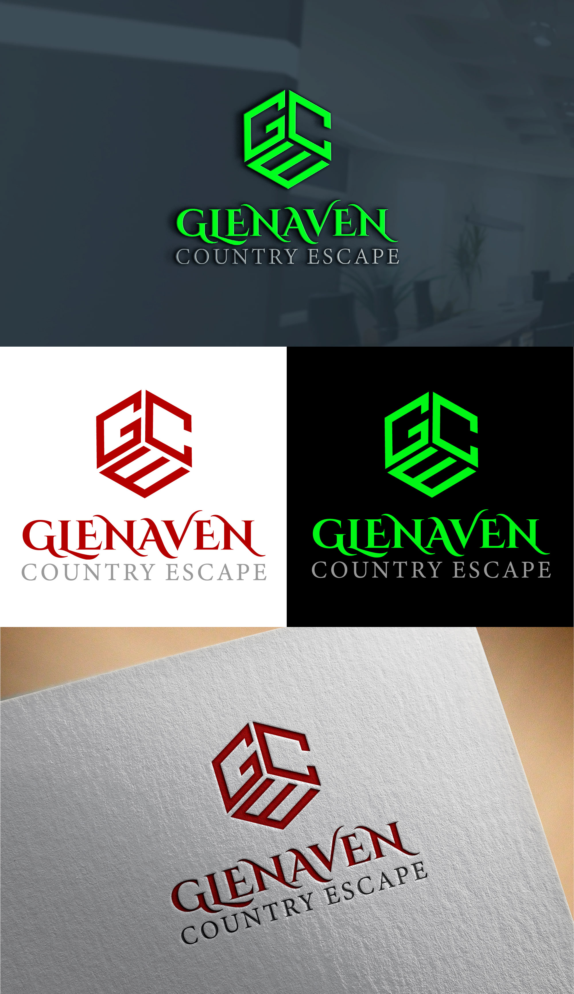 Upmarket, Elegant, Acccommodation and Wedding and Event Venue Logo ...