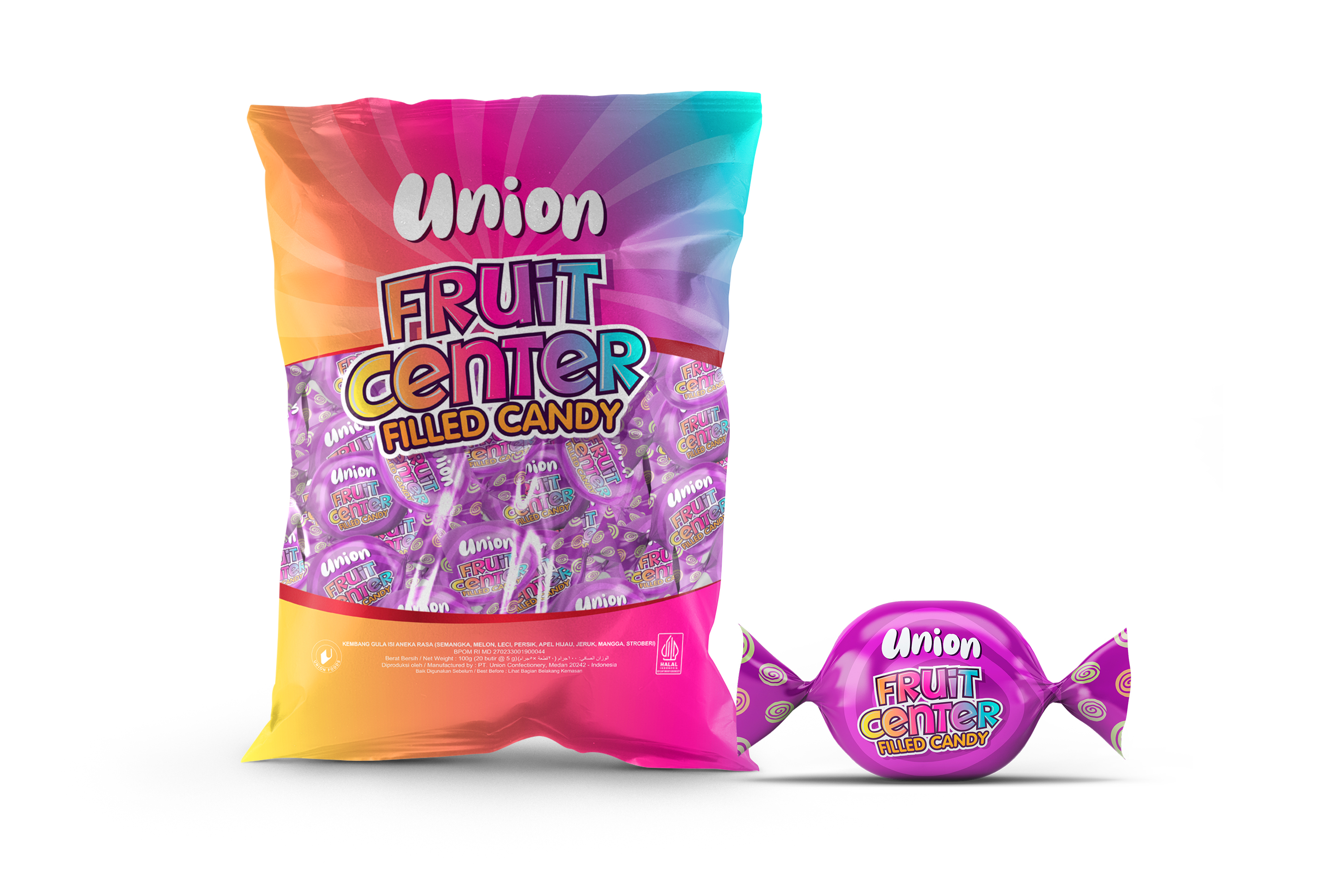 Playful, Modern, manufacturer company which produced confectioneries ...