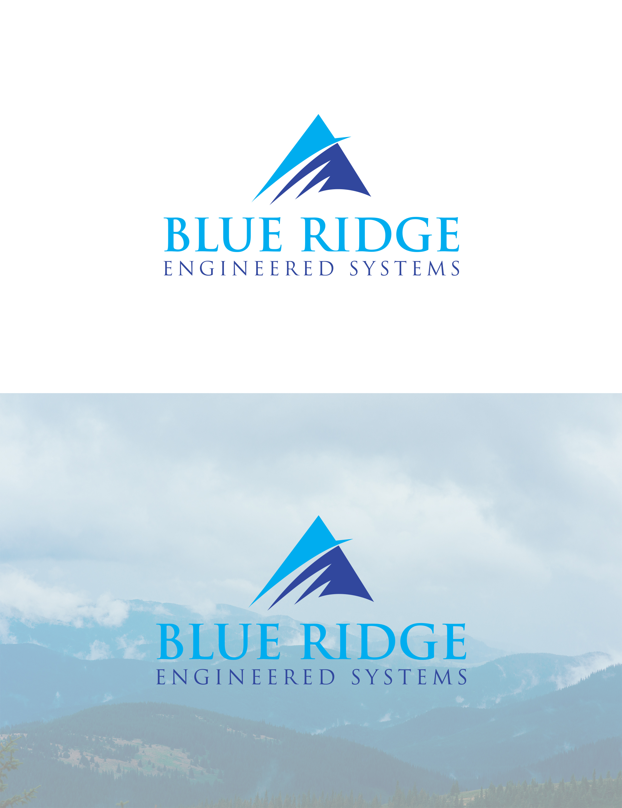 Elegant, Playful Logo Design for Blue Ridge Engineered Systems by AZEE ...