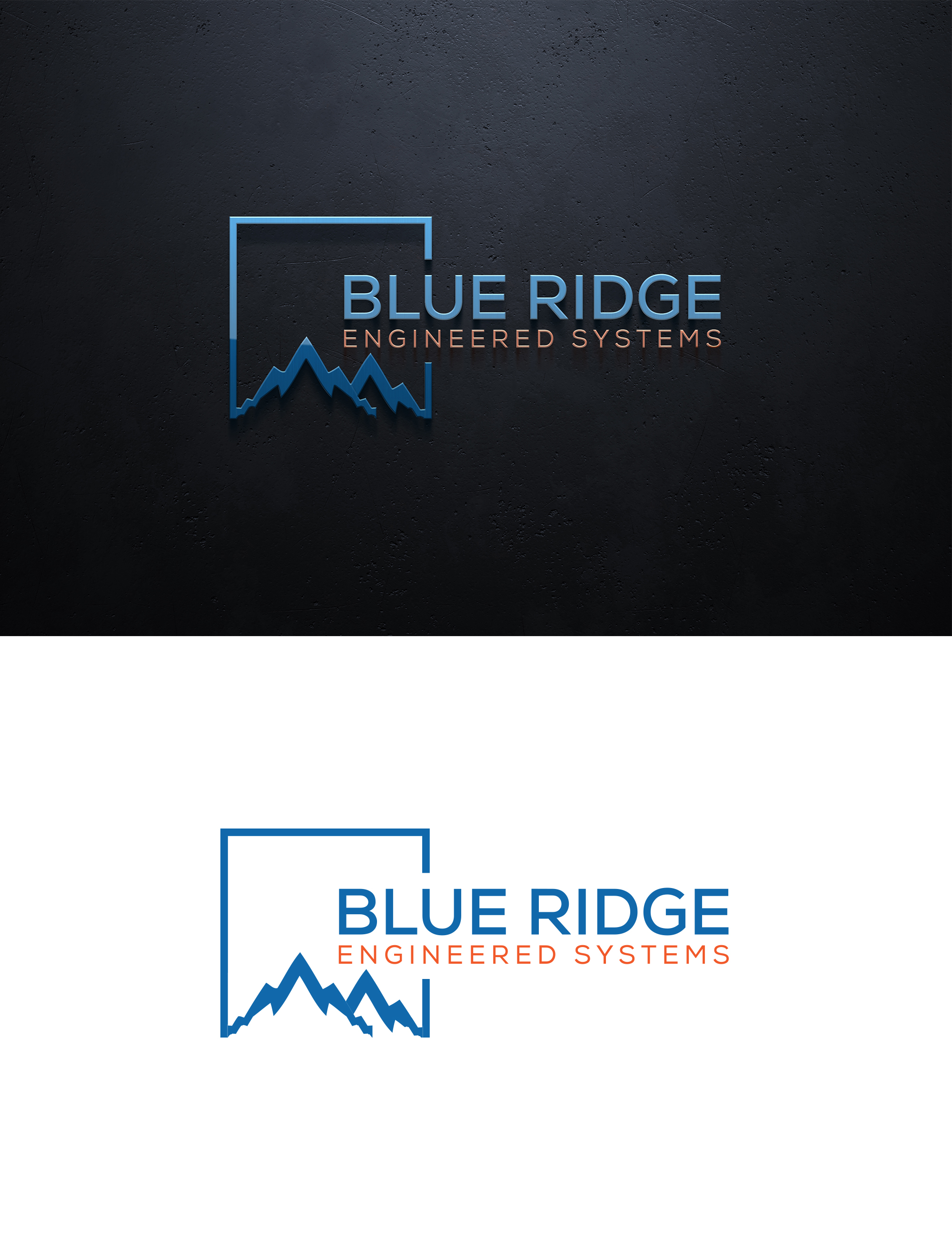 Elegant, Playful Logo Design for Blue Ridge Engineered Systems by AZEE ...