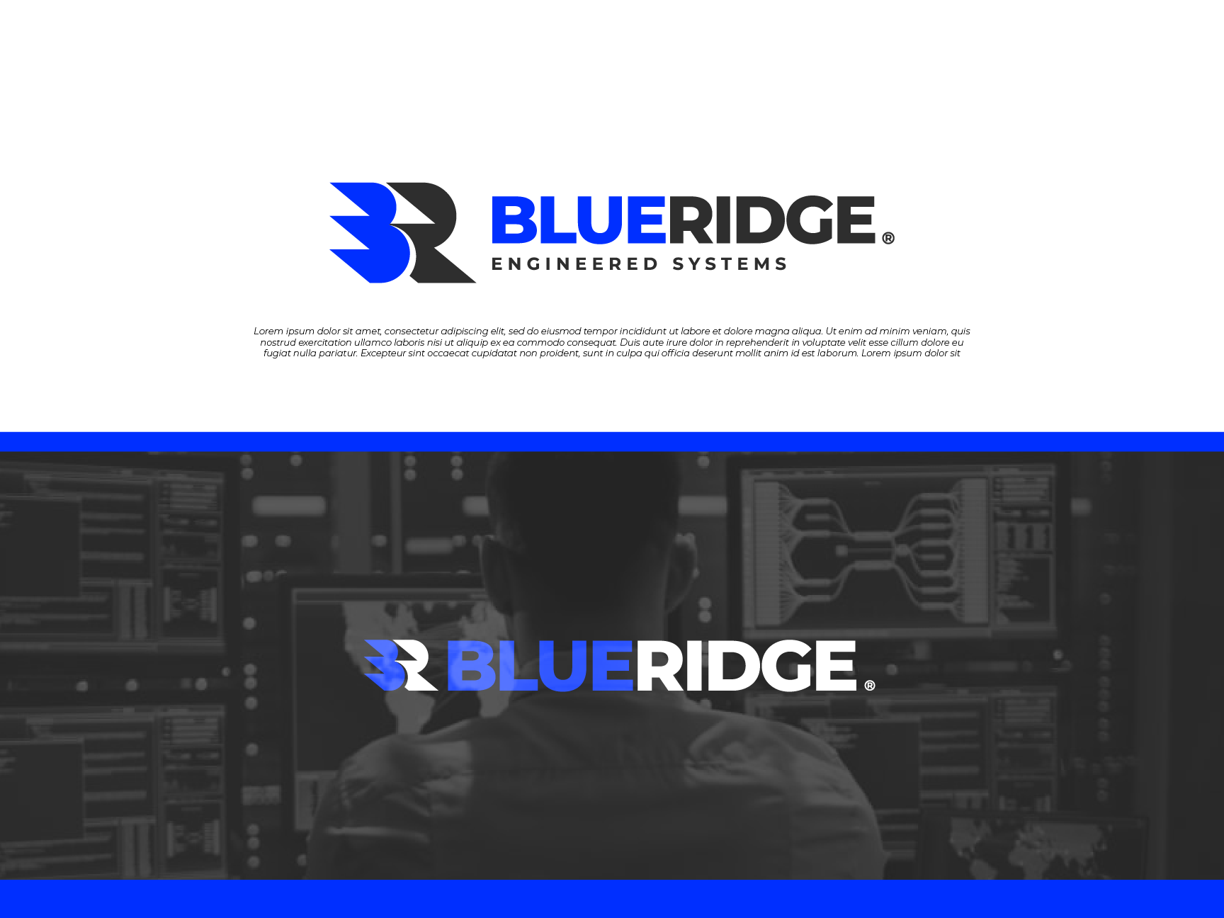 Elegant, Playful Logo Design for Blue Ridge Engineered Systems by ...