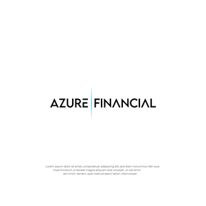 Azure Financial Logo for a new Financial Services Business | 435 Logo ...