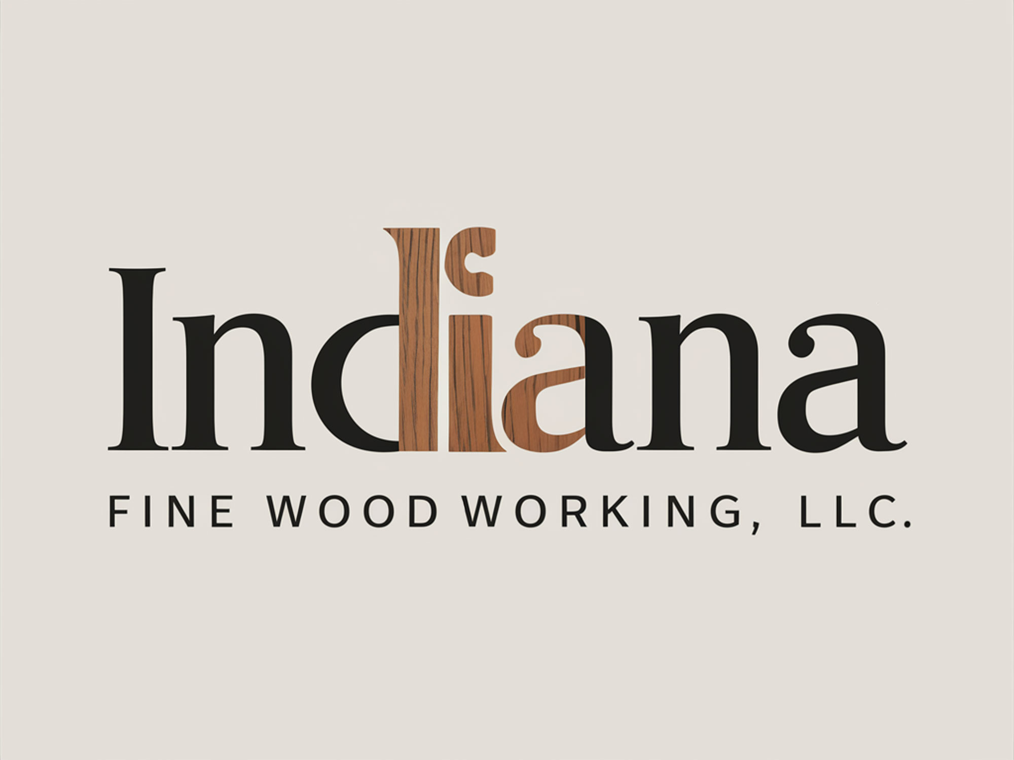 Bold, Modern, Cabinet and Furniture. Logo Design for Indiana Fine ...