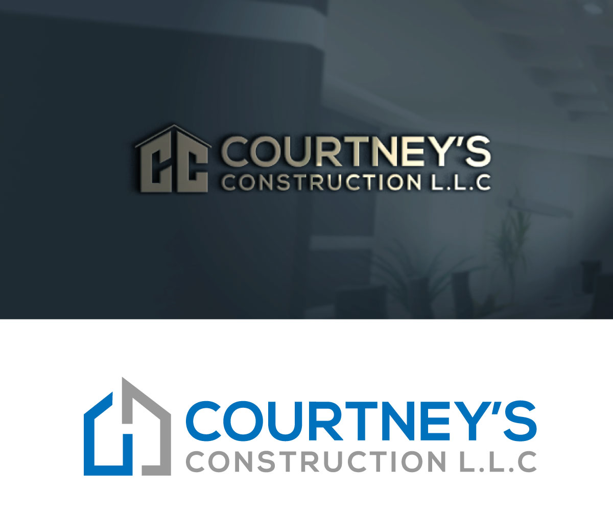 Serious, Modern, Construction Logo Design for Courtney’s Construction L ...