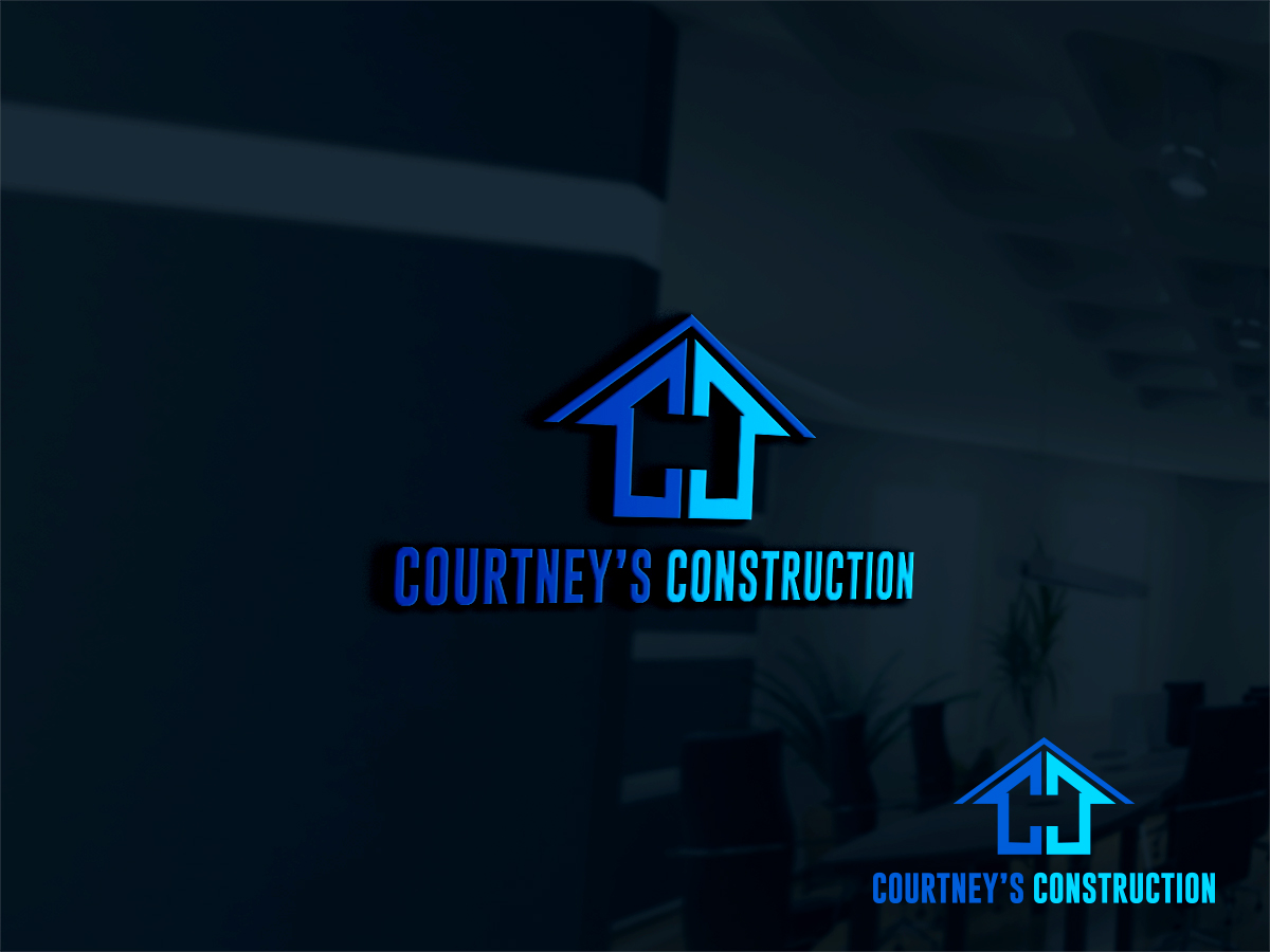 Serio, Moderno, Construction Diseño de Logo for Courtney’s Construction ...
