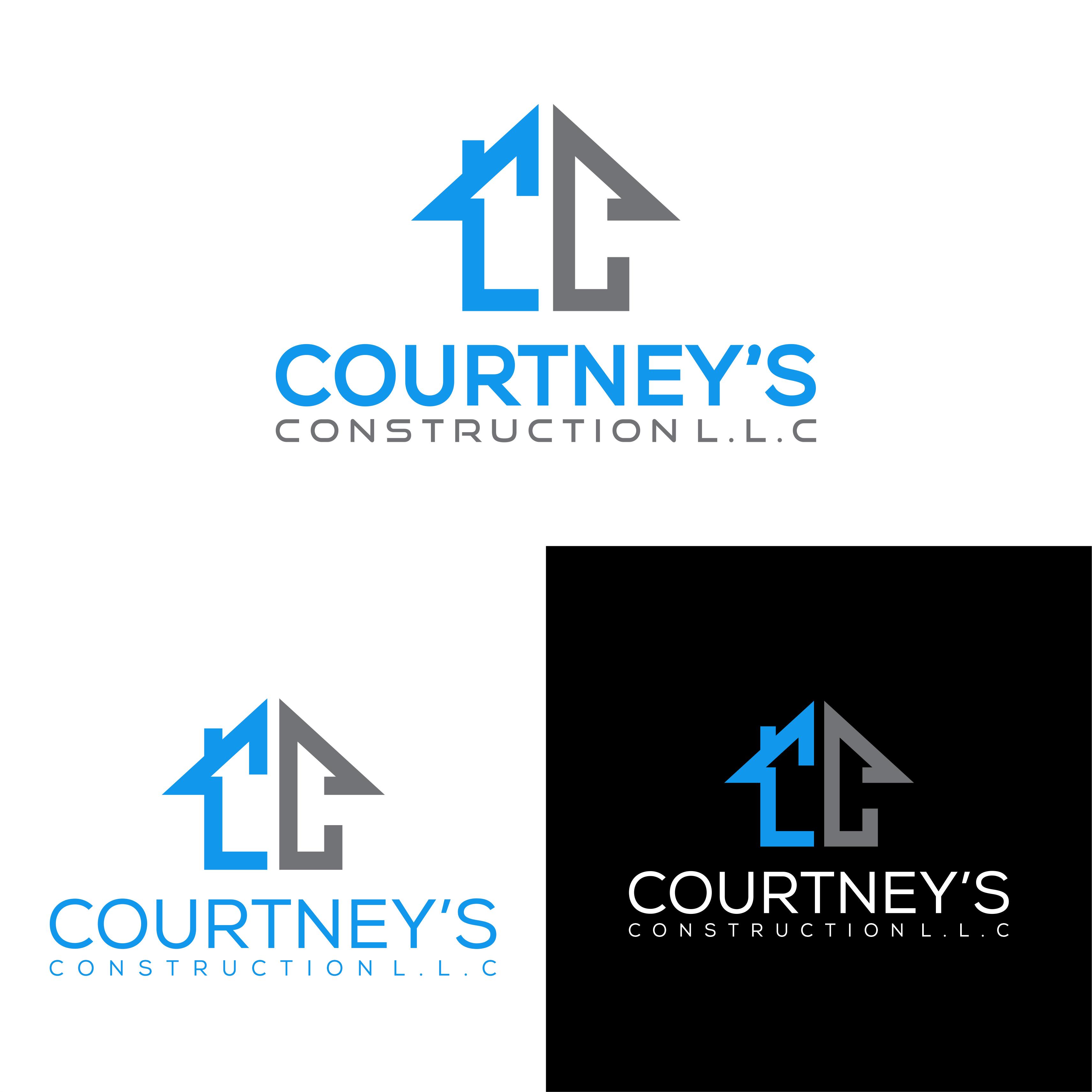 Serious, Modern, Construction Logo Design for Courtney’s Construction L ...