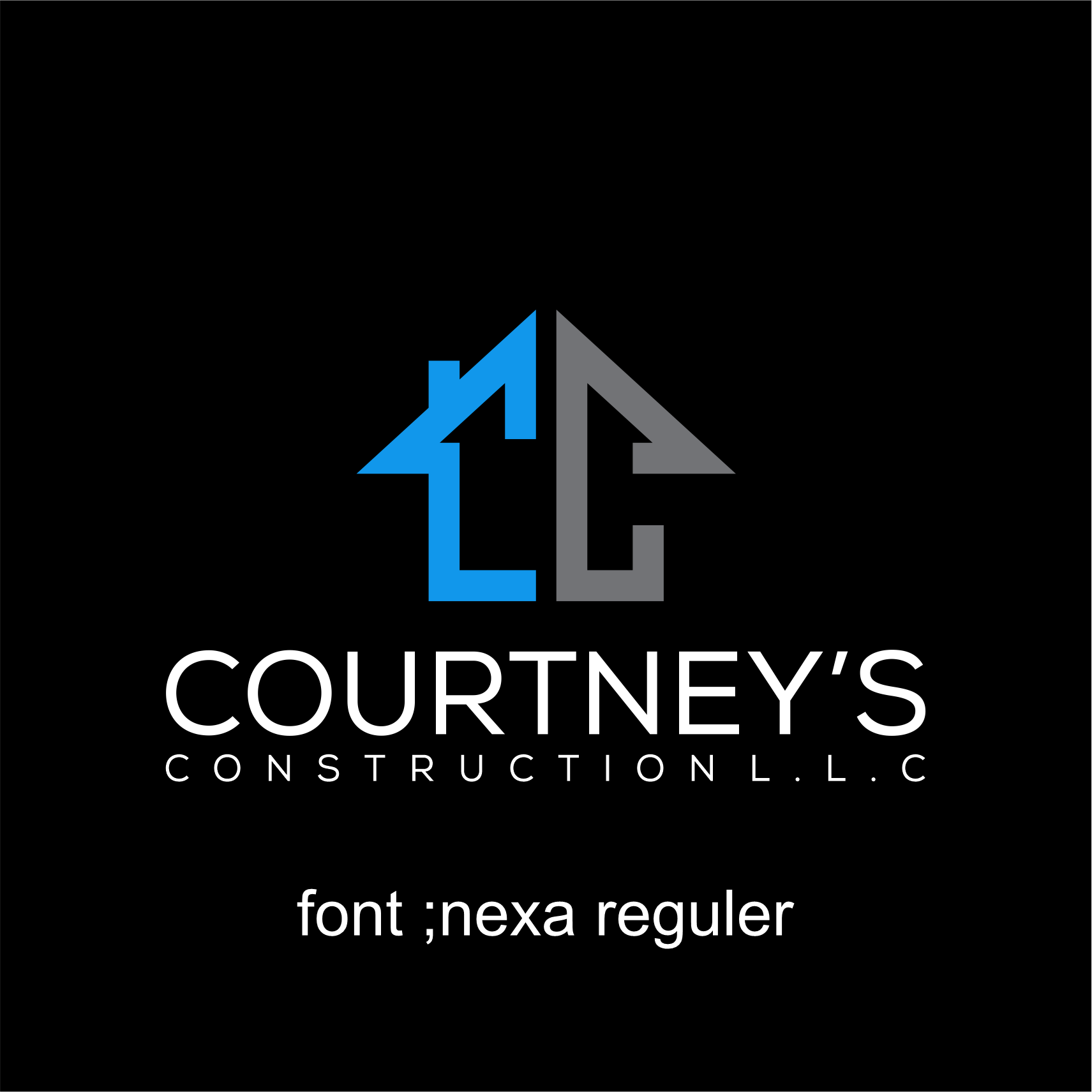 Serious, Modern, Construction Logo Design for Courtney’s Construction L ...