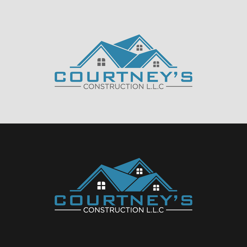 Serious, Modern, Construction Logo Design for Courtney’s Construction L ...
