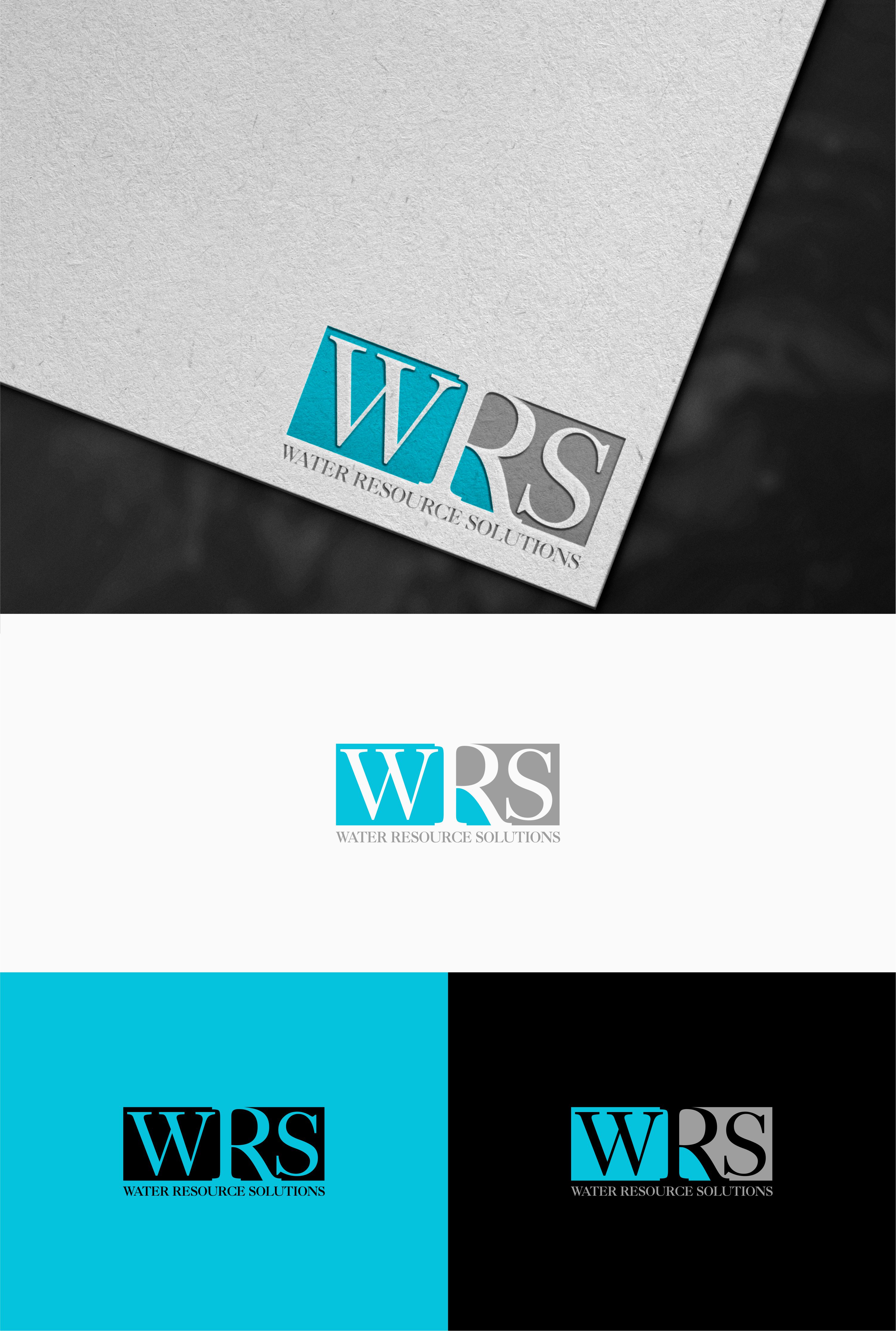 Logo Design for WRS | Water Resource Solutions by ASH ? | Design #32862585