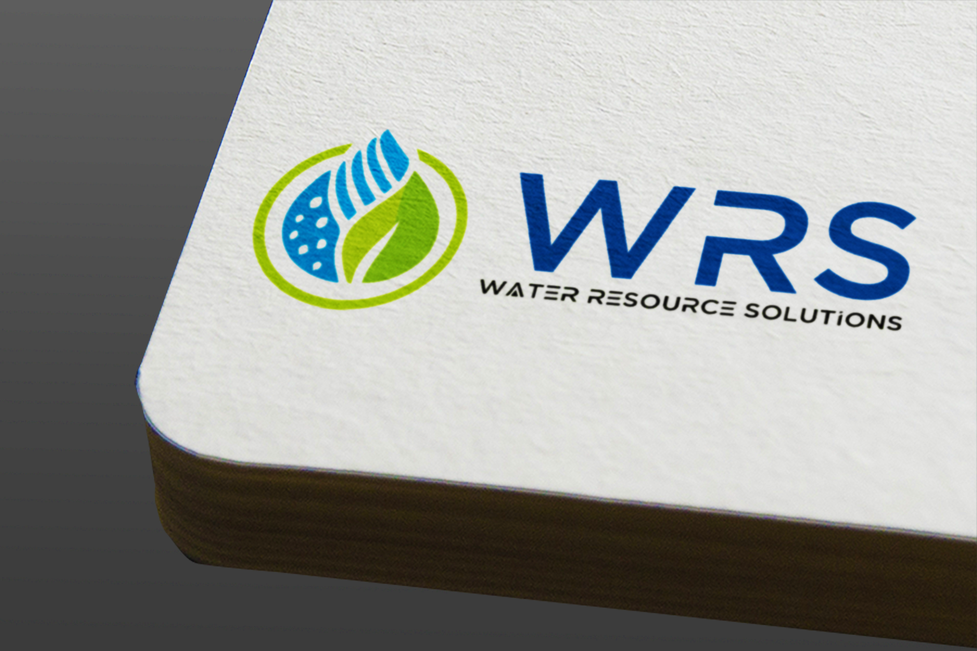 Logo Design for WRS | Water Resource Solutions by Hyanirana | Design ...