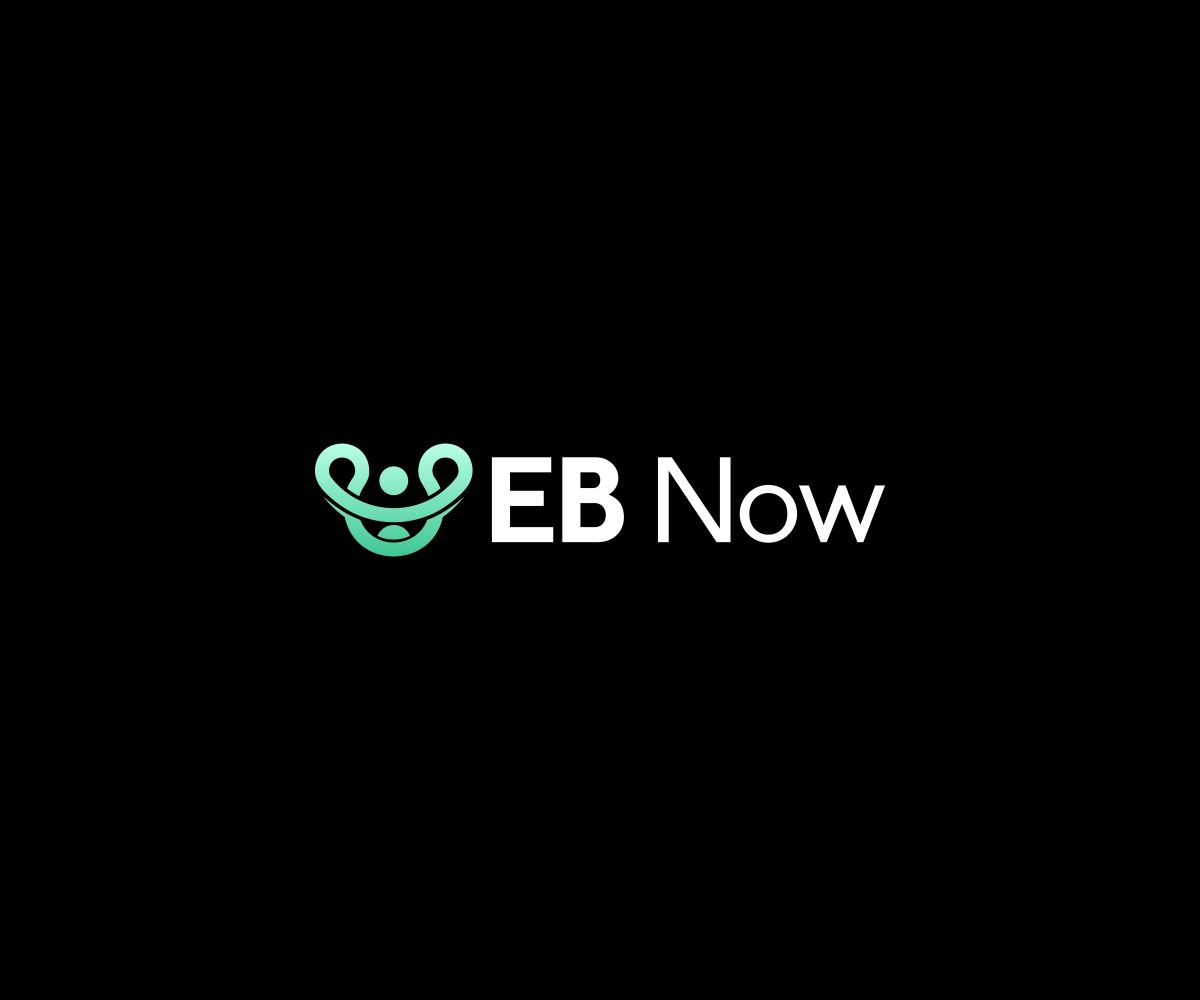Modern, Playful Logo Design for EB Now by ramelan550 | Design #33036715