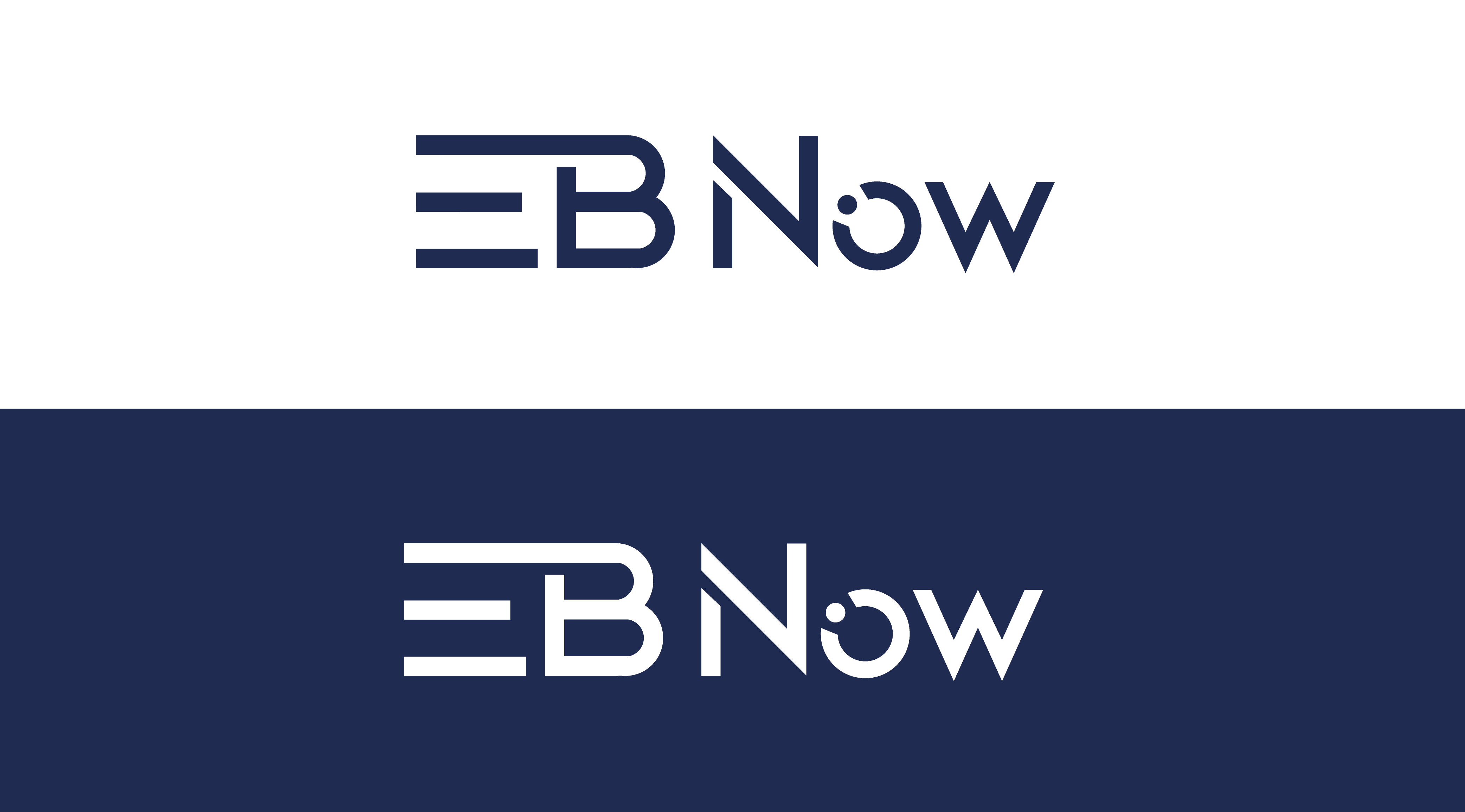 Modern, Playful Logo Design for EB Now by Adeel Rahman | Design #32883101