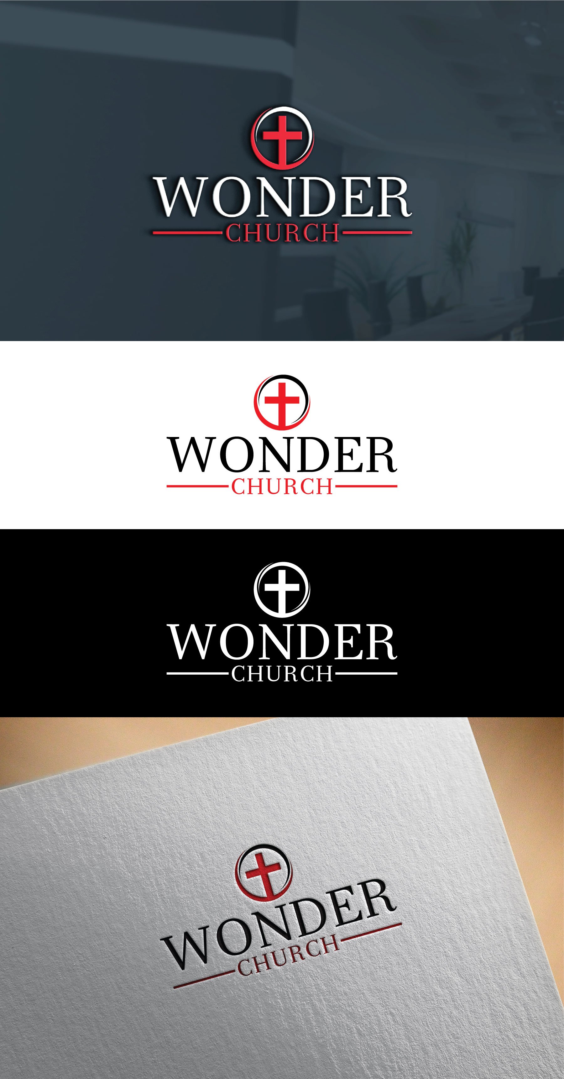 Playful, Personable, Christian Church Logo Design for Wonder Church by ...