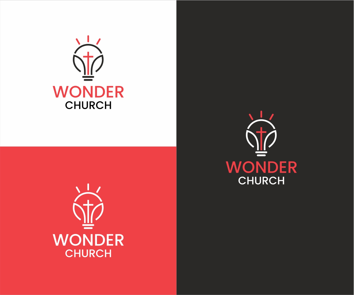 Playful, Personable, Christian Church Logo Design for Wonder Church by ...